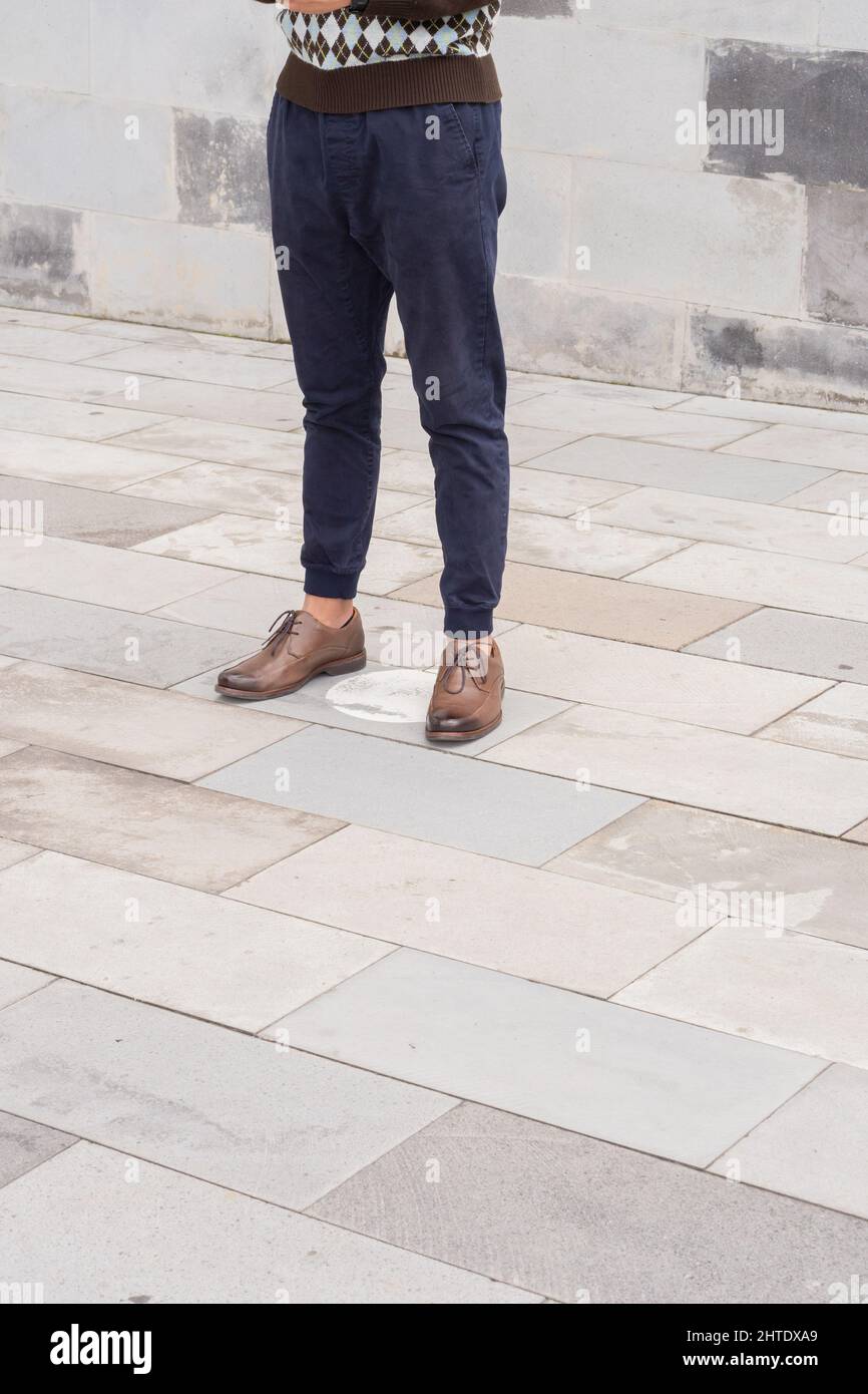 Outfit of a young enterprising man, striving for his business Stock ...