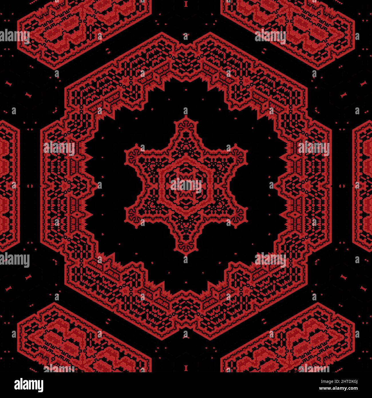 Abstract Computer generated Fractal design. A fractal is a never-ending ...