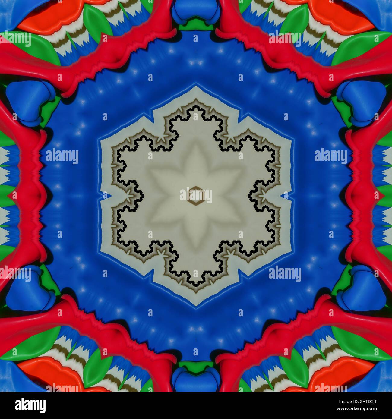 Abstract Computer generated Fractal design. A fractal is a never-ending ...