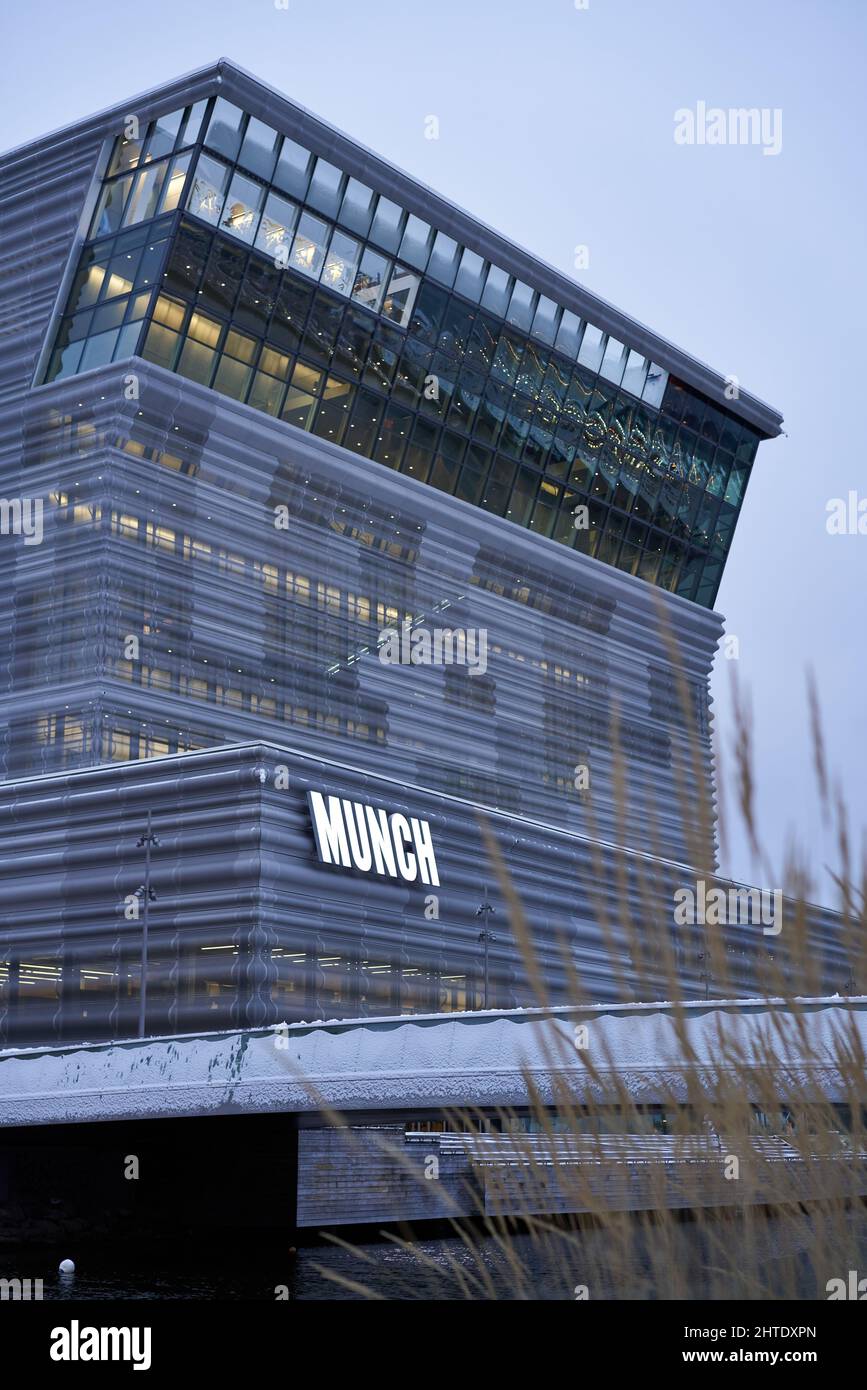 New munch museum building hi-res stock photography and images - Alamy