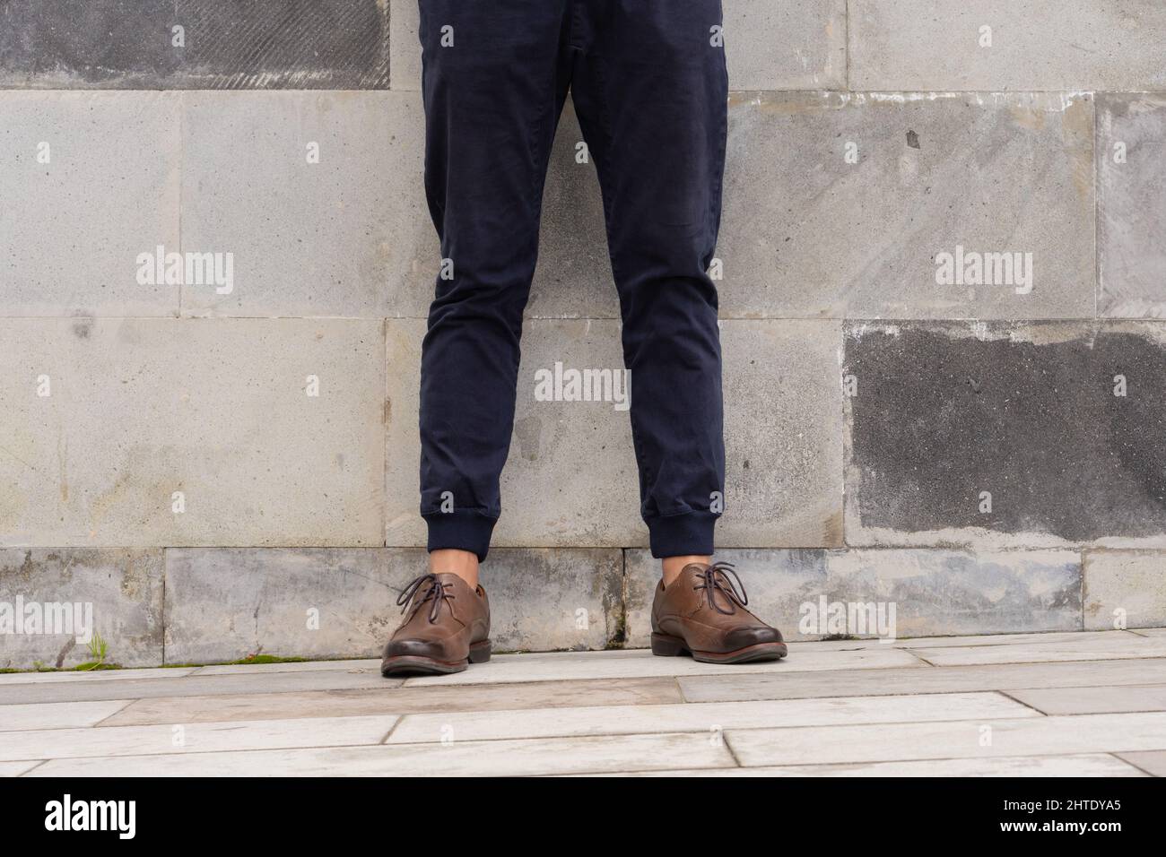 Outfit of a young enterprising man, striving for his business Stock ...