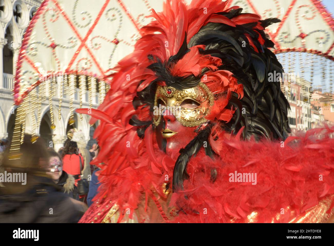 Venice, Italy. 27th Feb, 2022. The Carnival of Venice (Italian ...