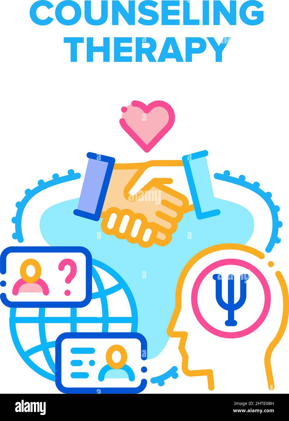 Counseling Therapy Vector Concept Illustration Stock Vector Image & Art ...