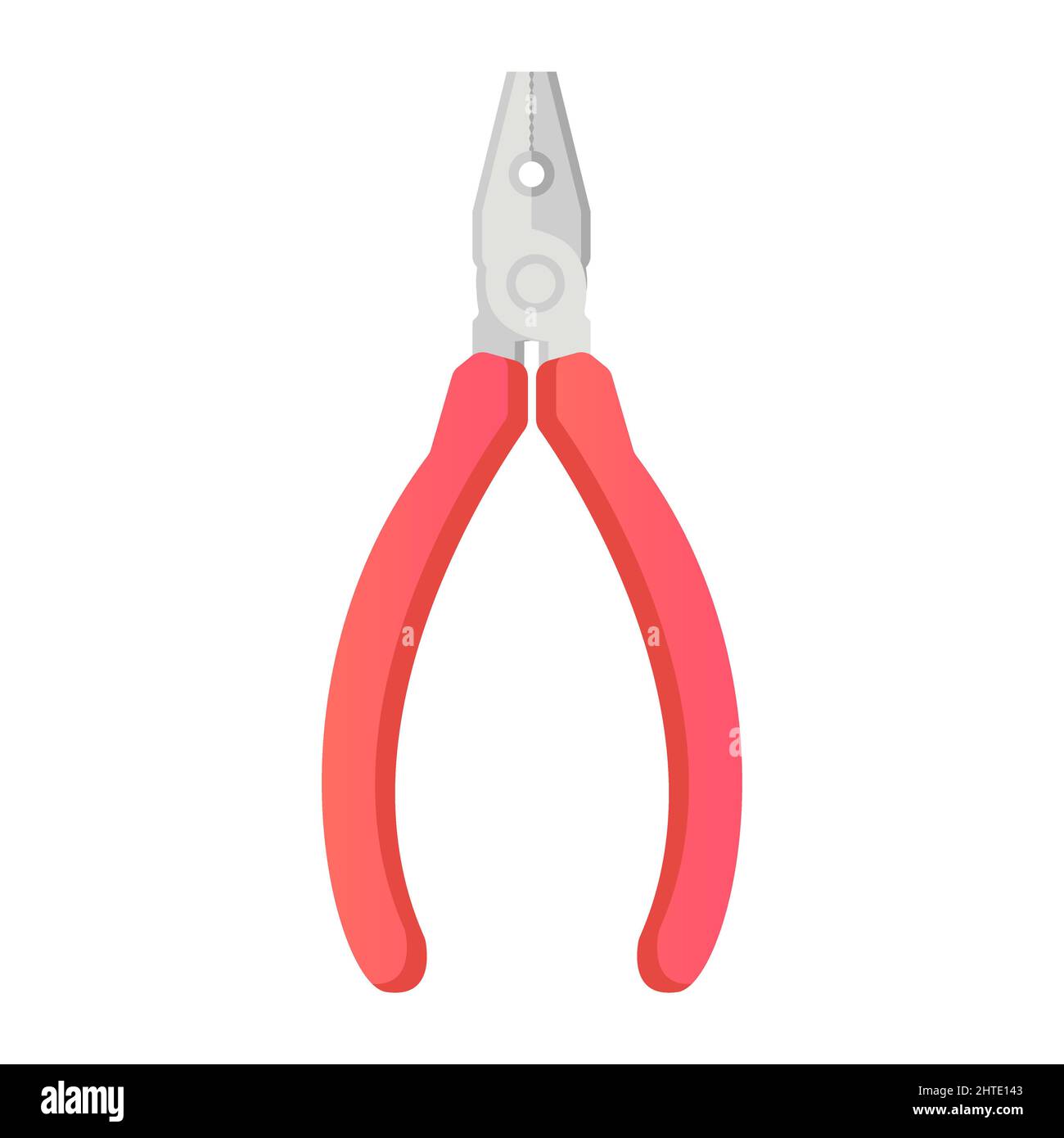 tool pliers cartoon vector illustration isolated object Stock Vector ...