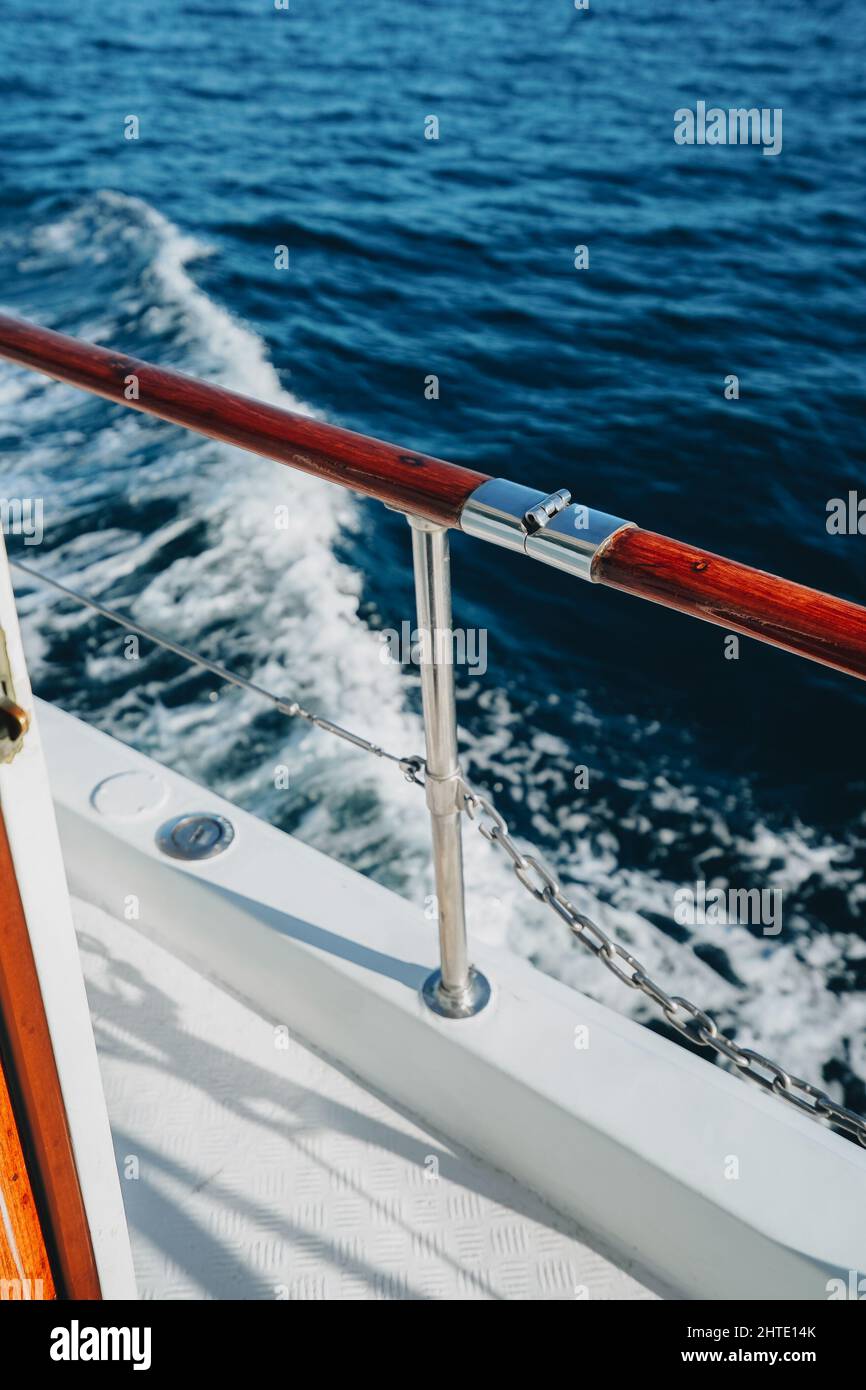 Super yacht sun deck hi-res stock photography and images - Alamy