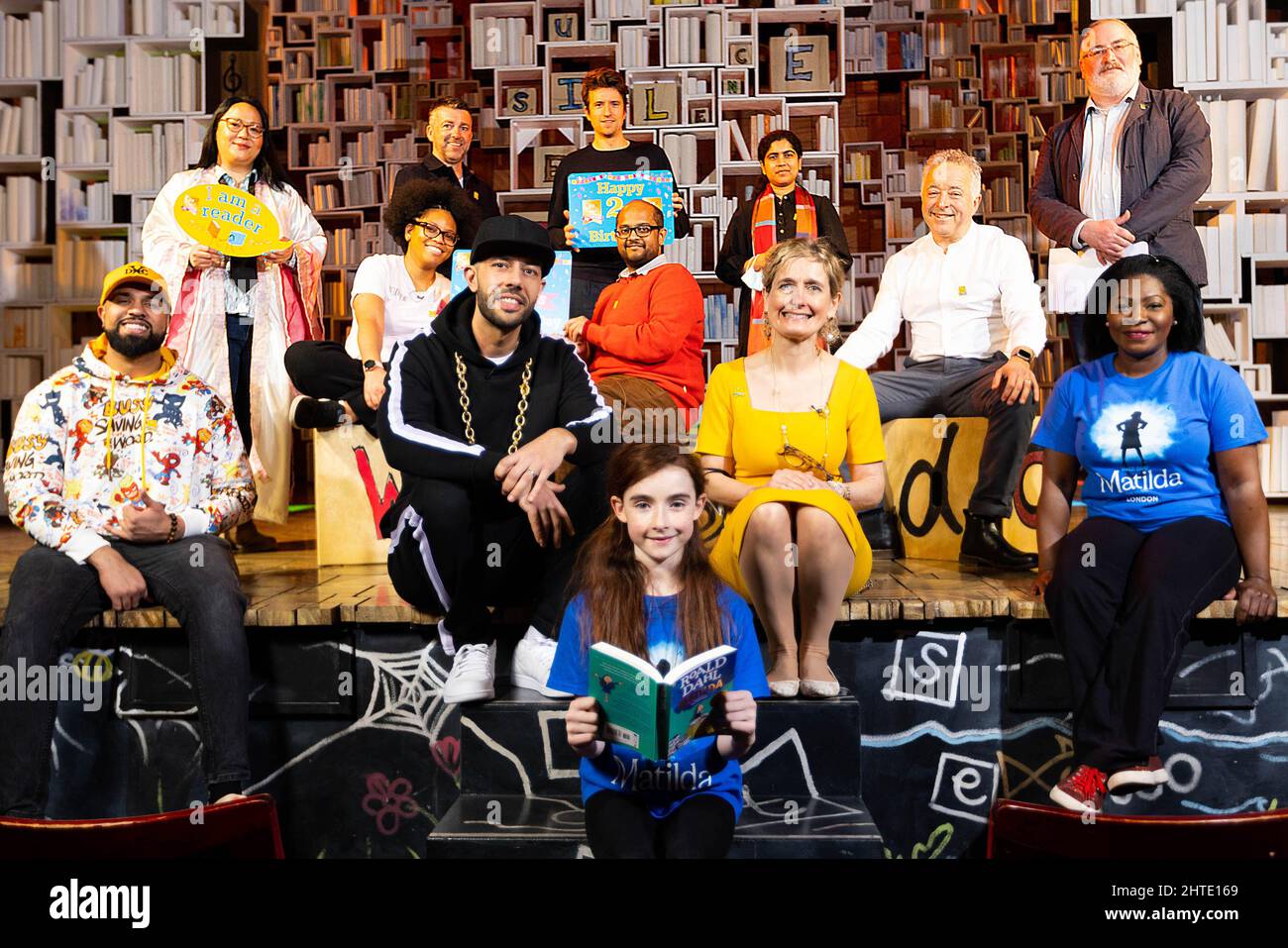 EDITORIAL USE ONLY Attendees at 'World Book Day Live with Matilda and ...