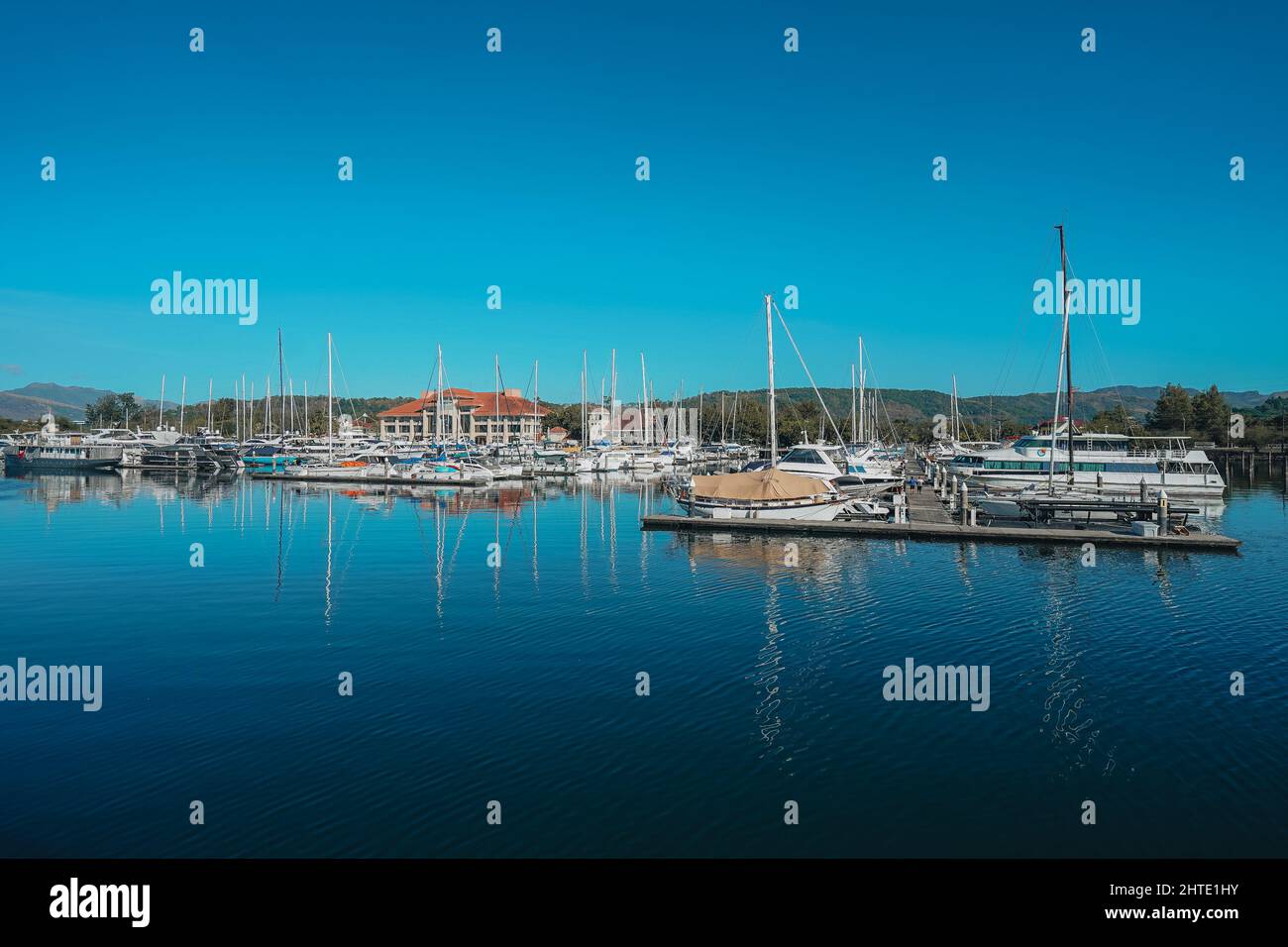 subic bay yacht club philipp Stock Photo - Alamy