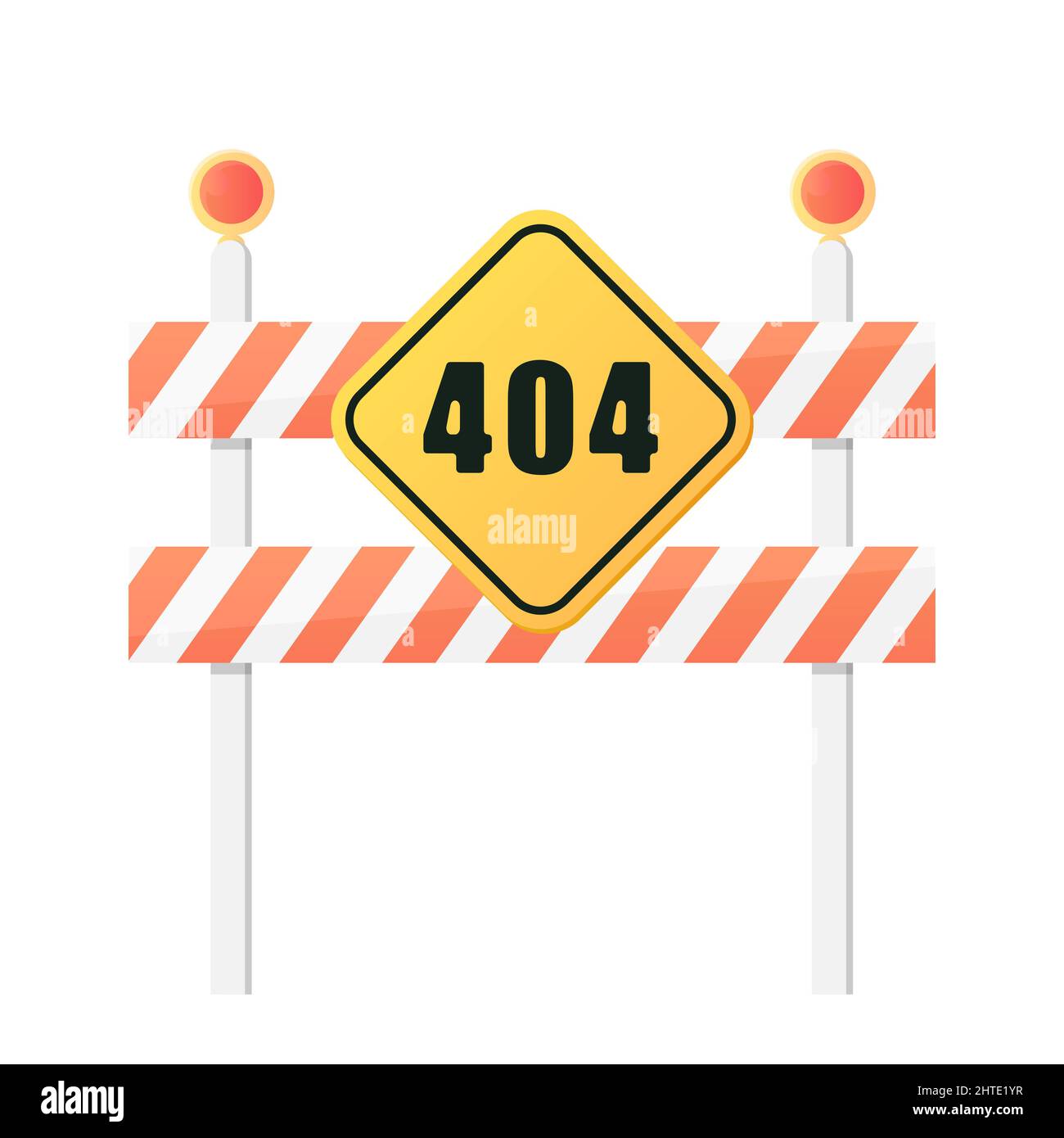 Roadblock Stock Vector Images - Alamy
