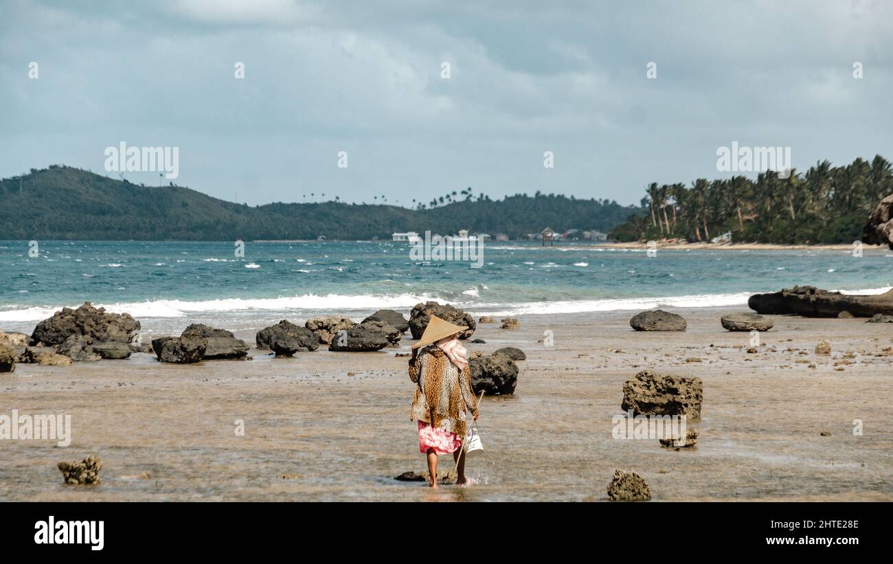 Hunting sea shells hi-res stock photography and images - Alamy