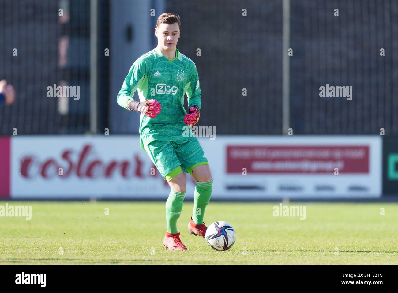 AMSTERDAM, 28-02-2022, de Toekomst, season 2020 / 2021 , Friendly ...