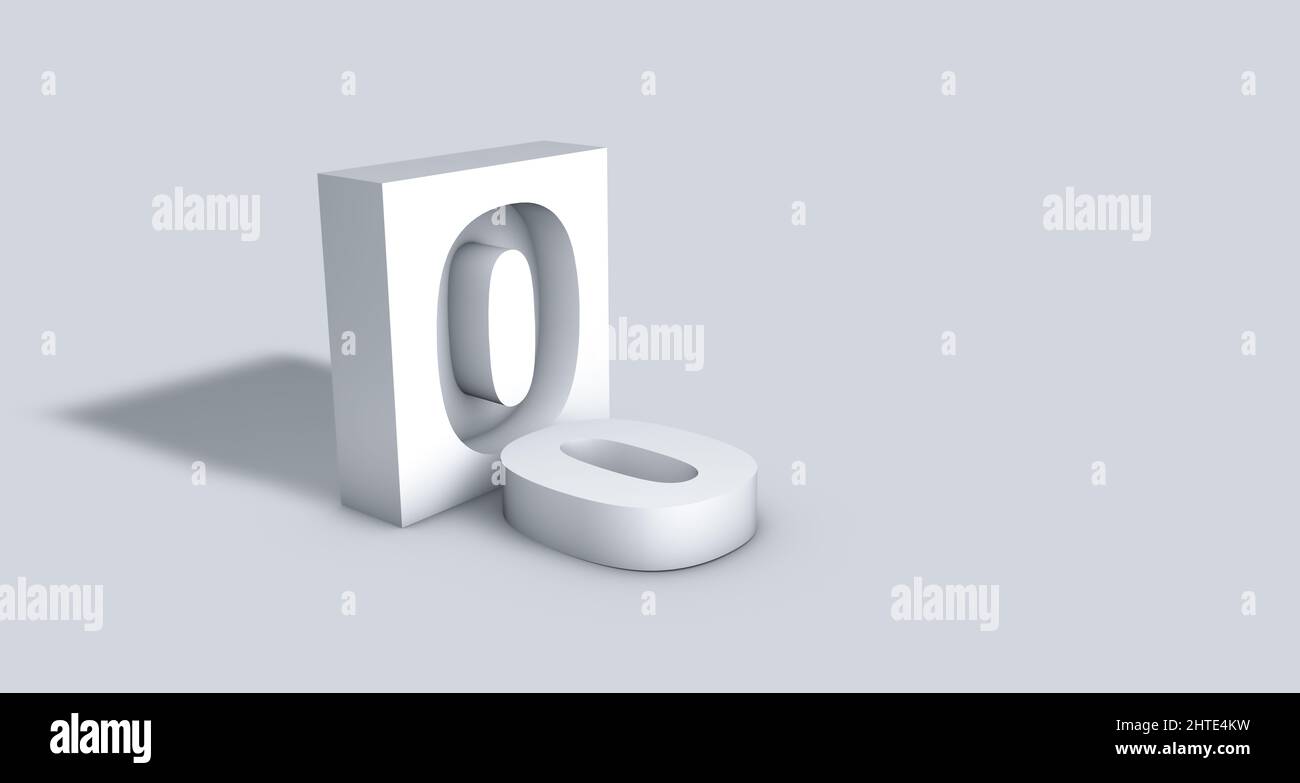 Number 0 carved inside hi-res stock photography and images - Alamy