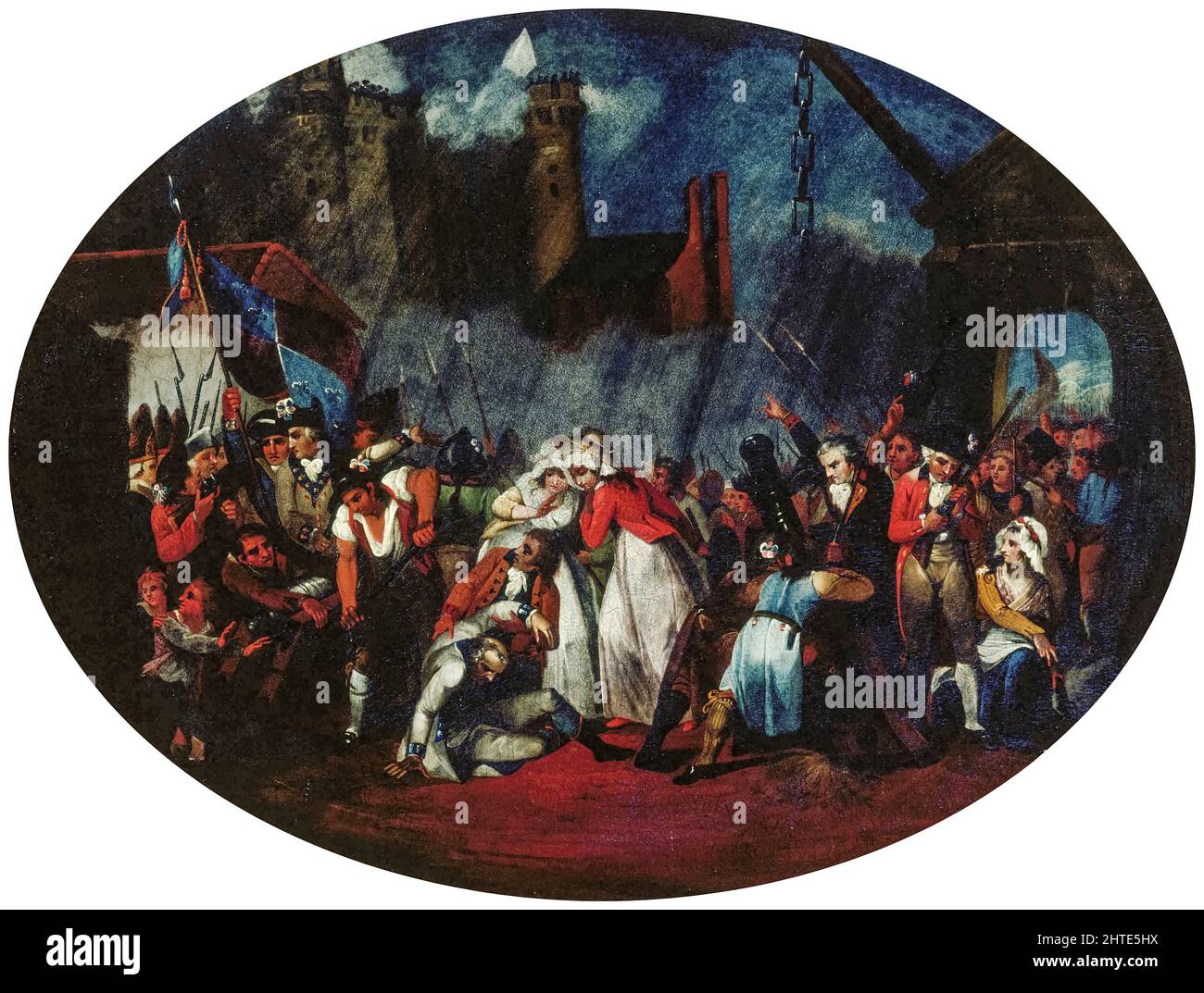 Prise de la bastille Cut Out Stock Images & Pictures - Alamy