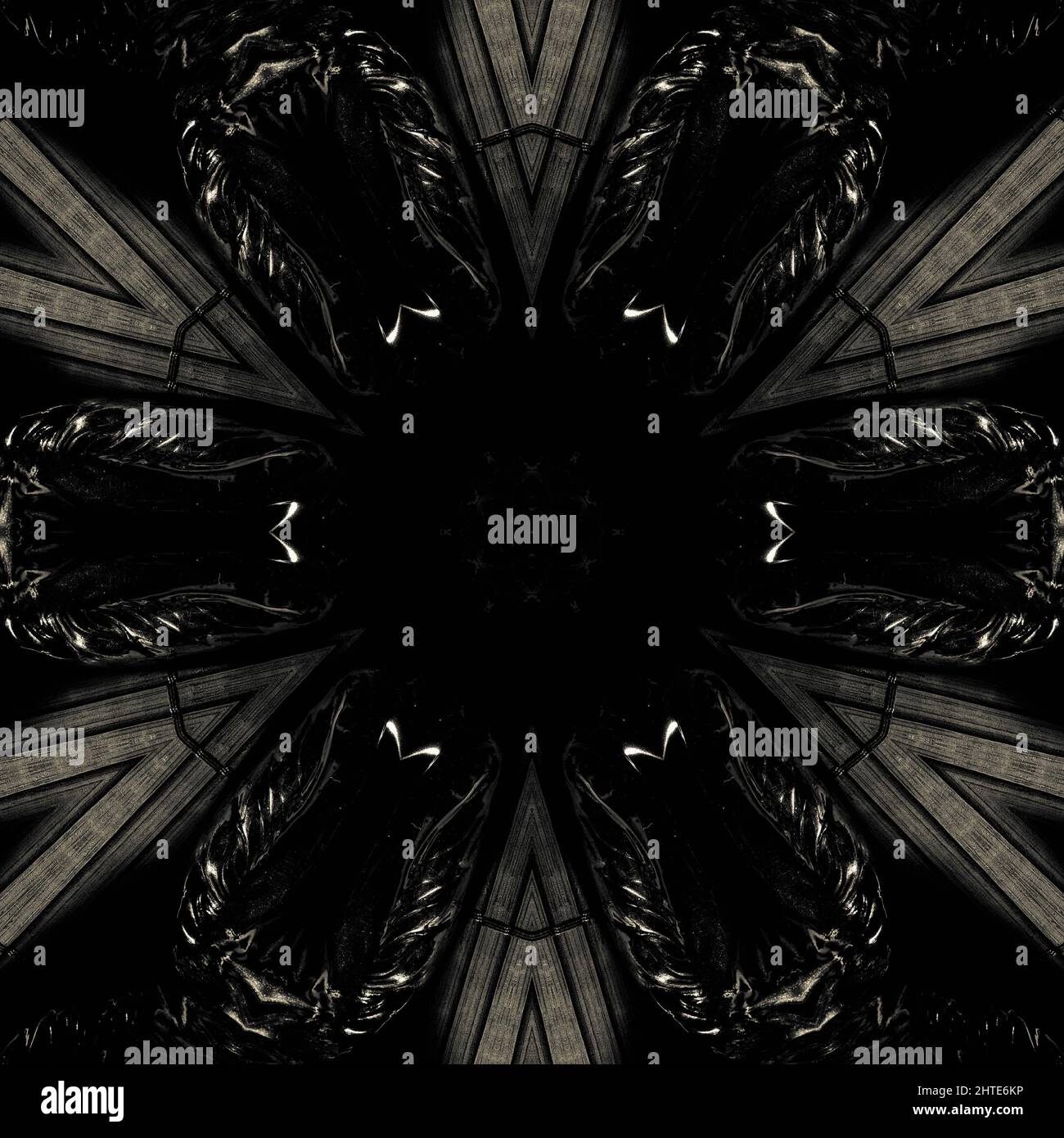 Abstract Computer generated Fractal design. A fractal is a never-ending ...