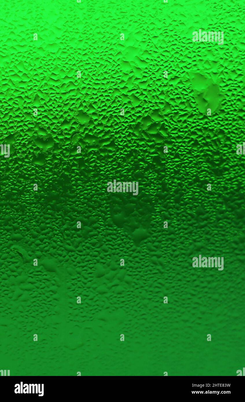 Amazing Texture of Water Droplets on Chilled Drink Bottle in Gradient ...