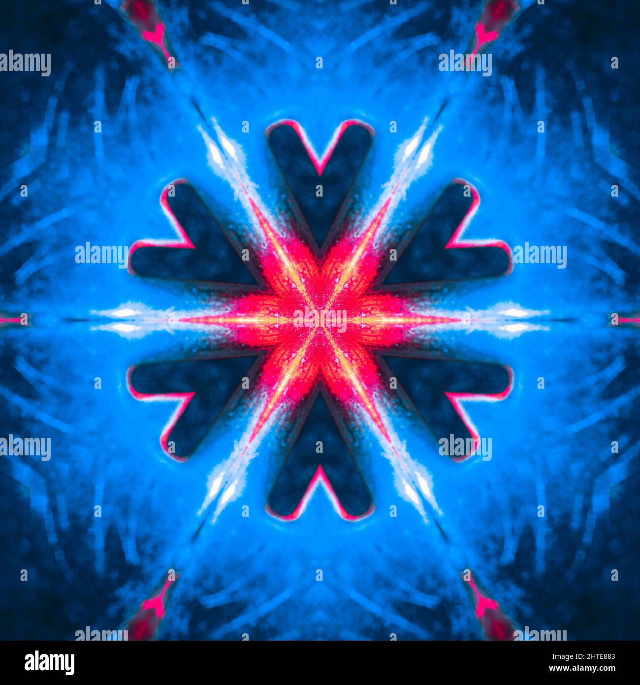 Abstract Computer generated Fractal design. A fractal is a never-ending ...