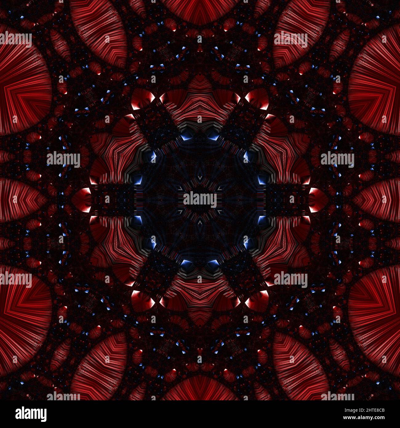 Abstract Computer generated Fractal design. A fractal is a never-ending ...