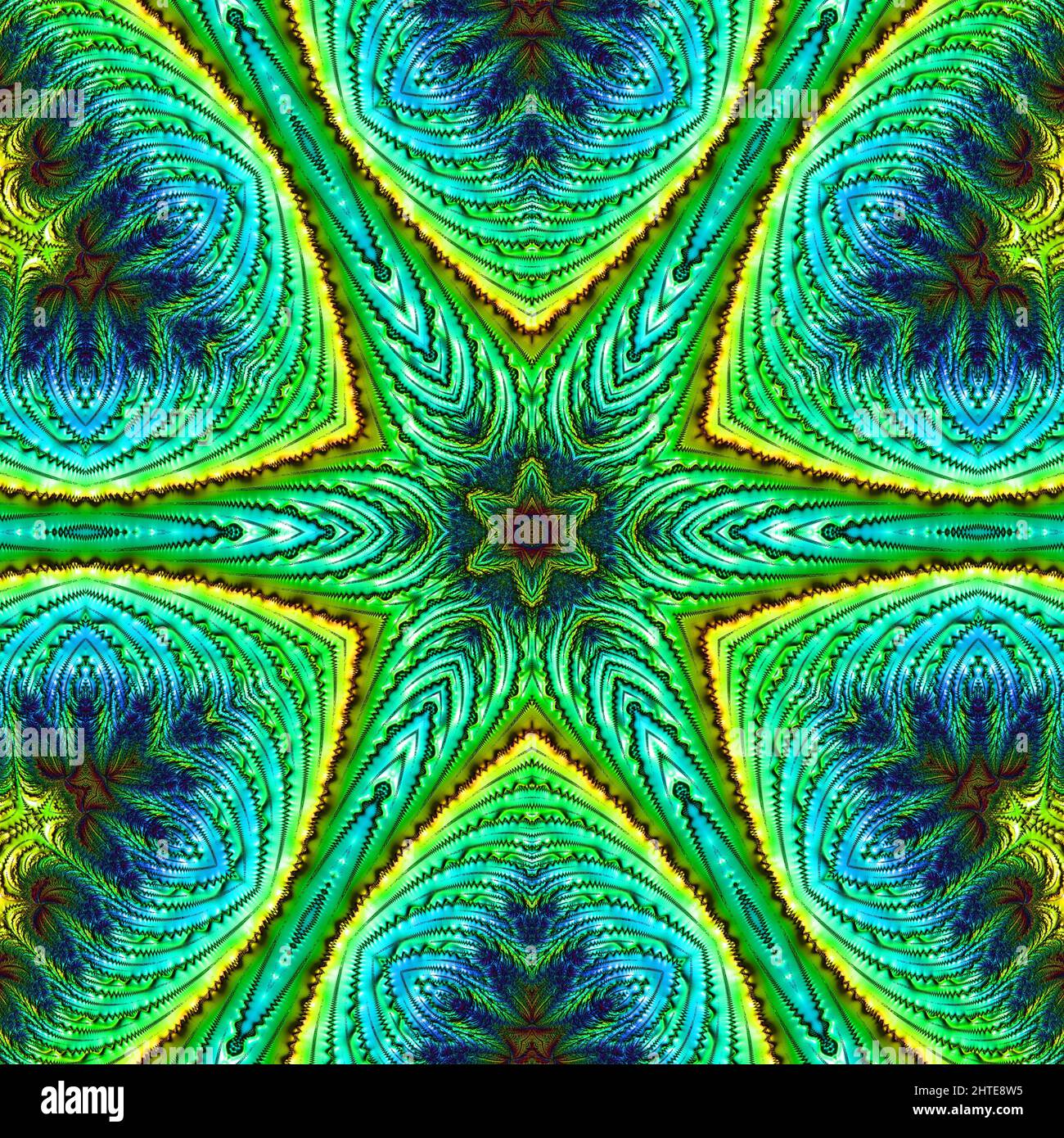 Abstract Computer generated Fractal design. A fractal is a never-ending ...