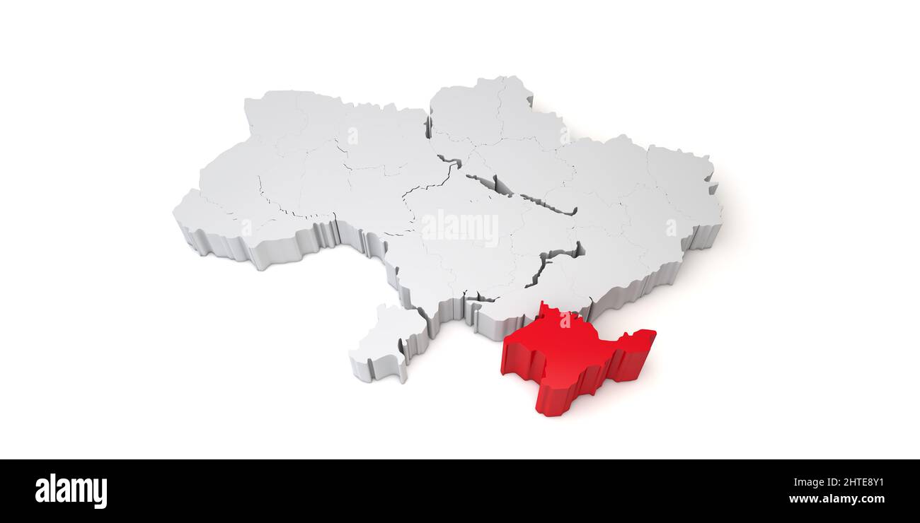 Crimea map hi-res stock photography and images - Alamy