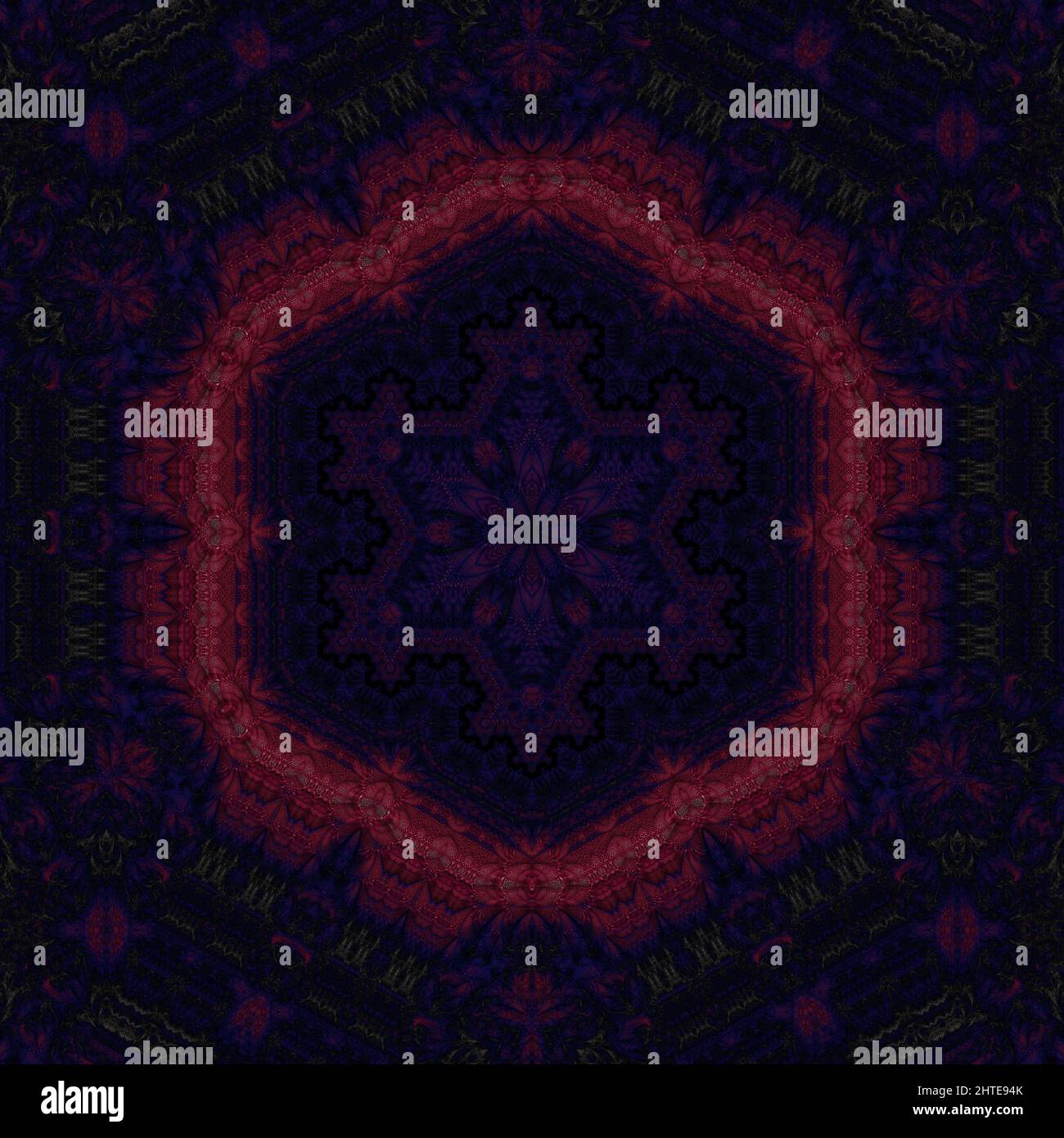 Abstract Computer generated Fractal design. A fractal is a never-ending ...