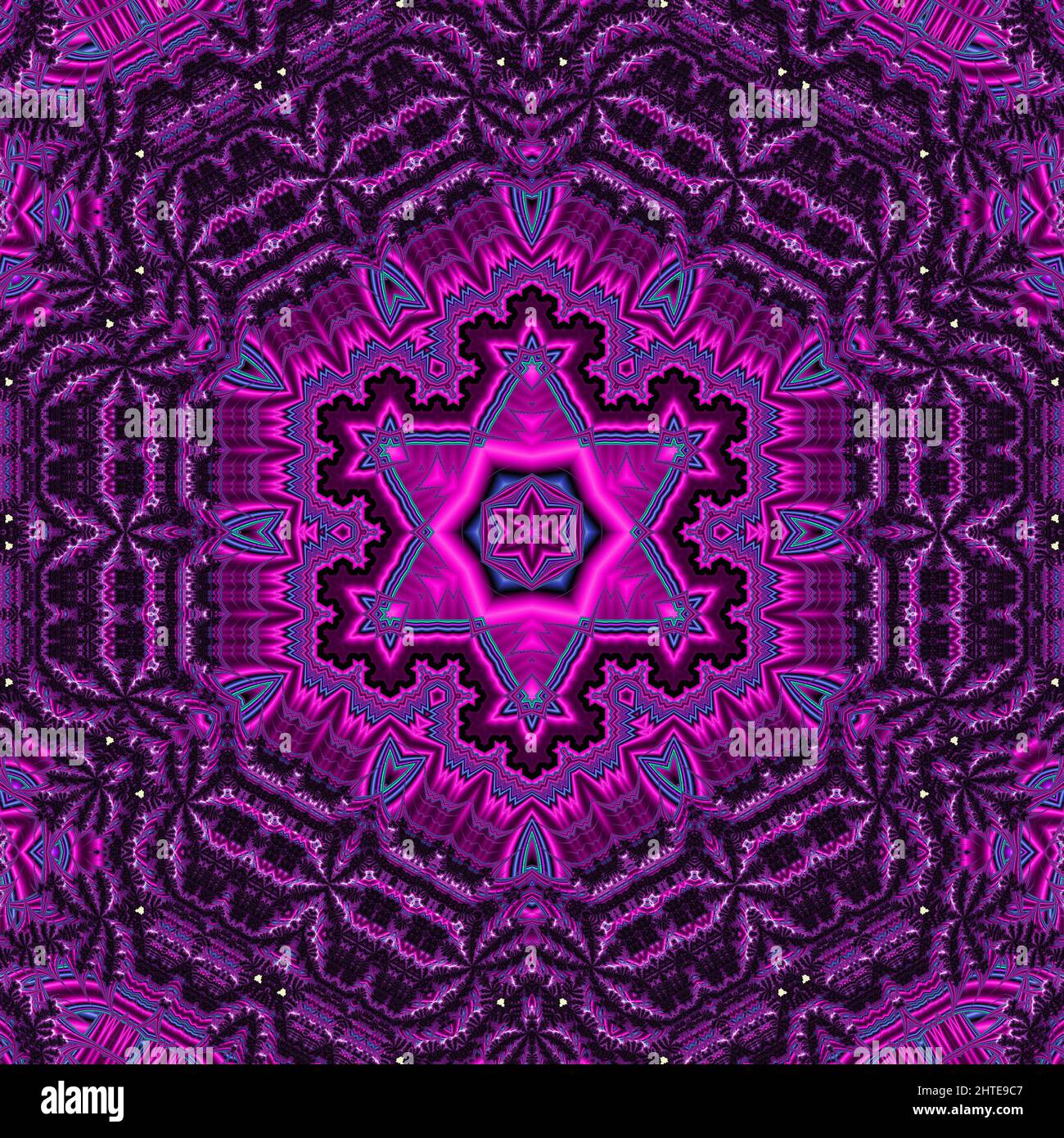 Abstract Computer generated Fractal design. A fractal is a never-ending ...