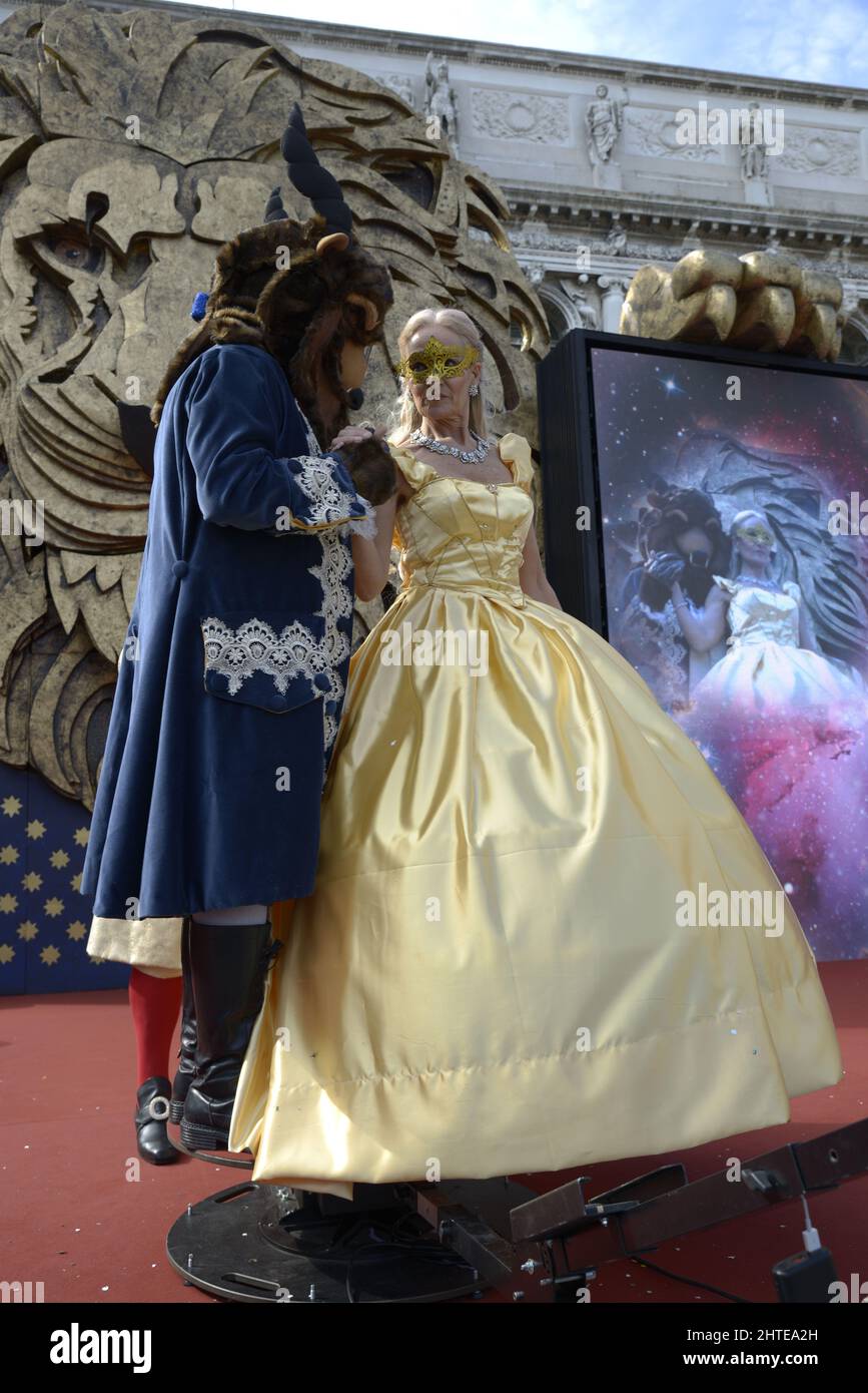 Venice, Italy. 27th Feb, 2022. The Carnival of Venice (Italian ...