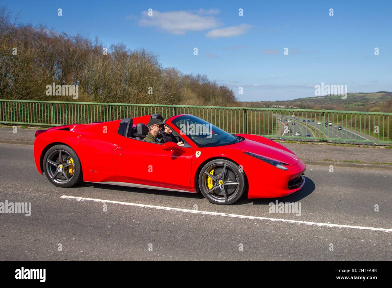 Ferrari 458 Spider Red