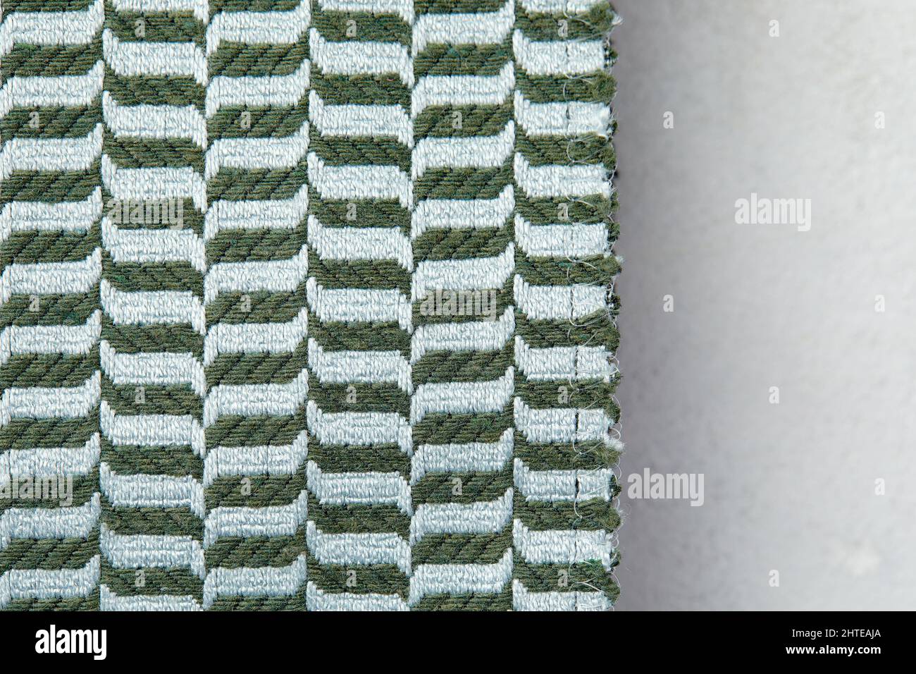 Knitted texture. Texture of jacquard fabric with gray blue geometric ...