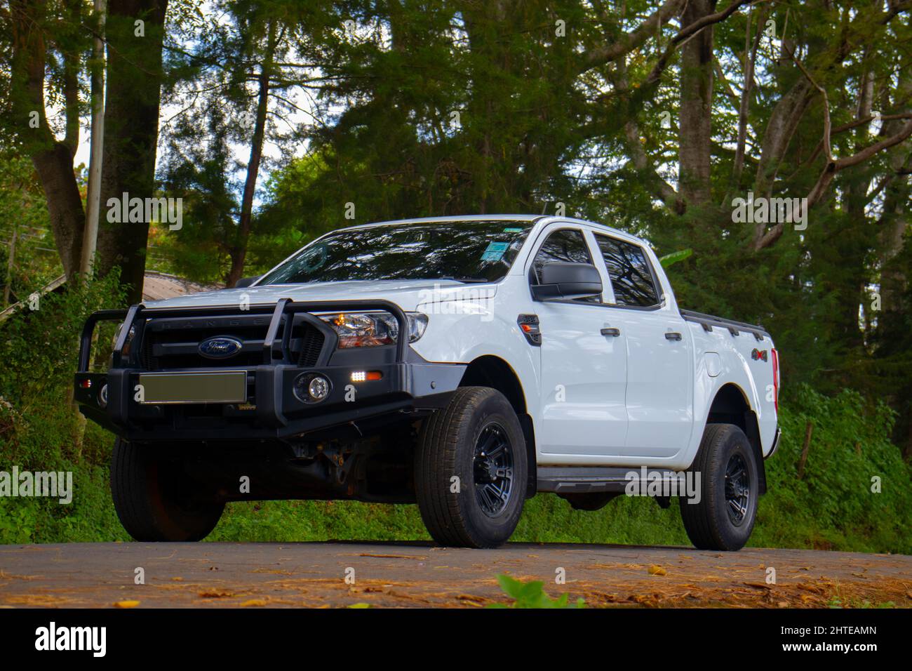 Lifted Ford Ranger White