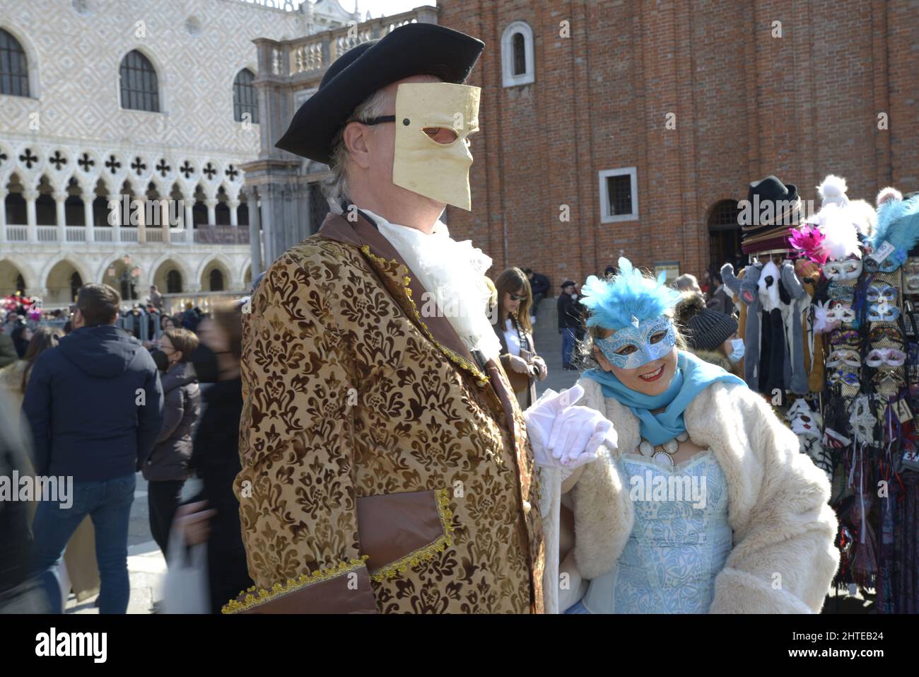 Venice, Italy. 27th Feb, 2022. The Carnival of Venice (Italian ...