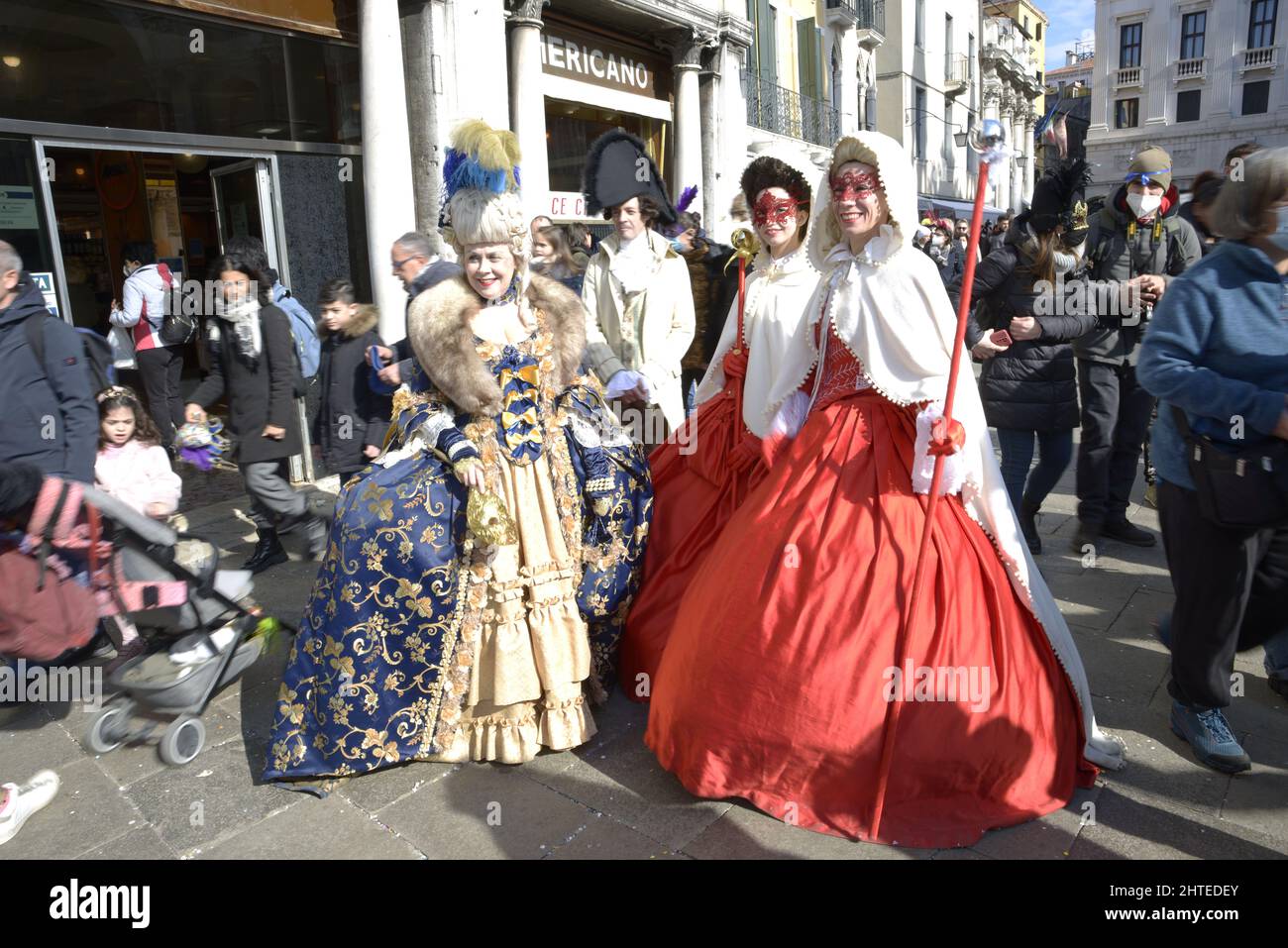 Venice, Italy. 27th Feb, 2022. The Carnival of Venice (Italian ...