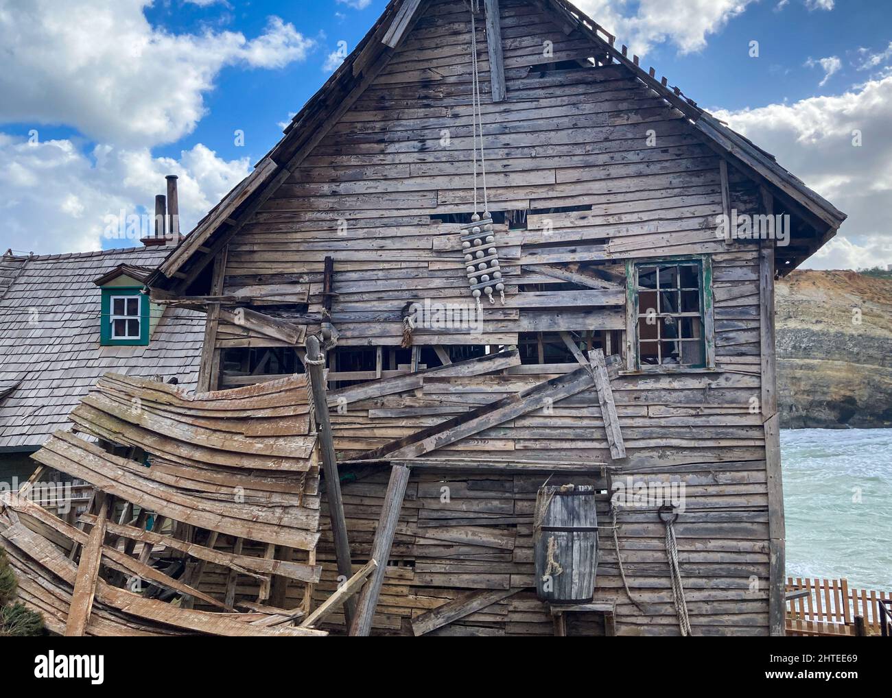 Popeye Village: 20-10-2021: Colorful Popeye Village view. Popeye ...