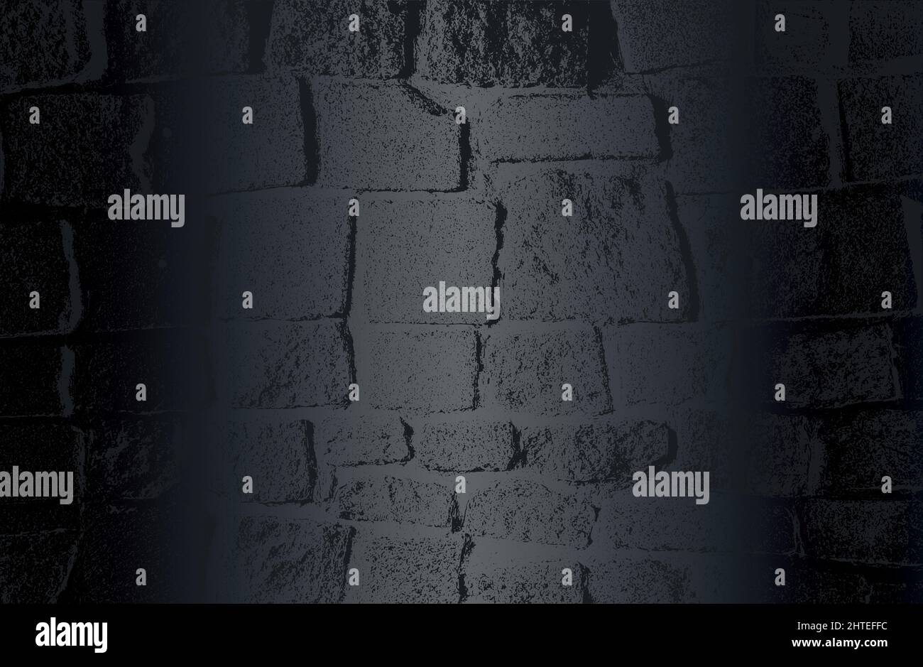 Luxury black metal gradient background with distressed brick wall ...
