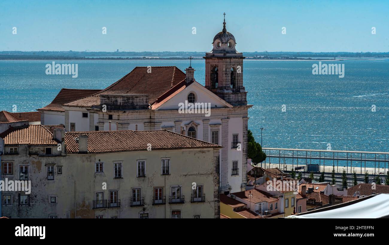 Miradouro de santa luzia view hi-res stock photography and images - Alamy