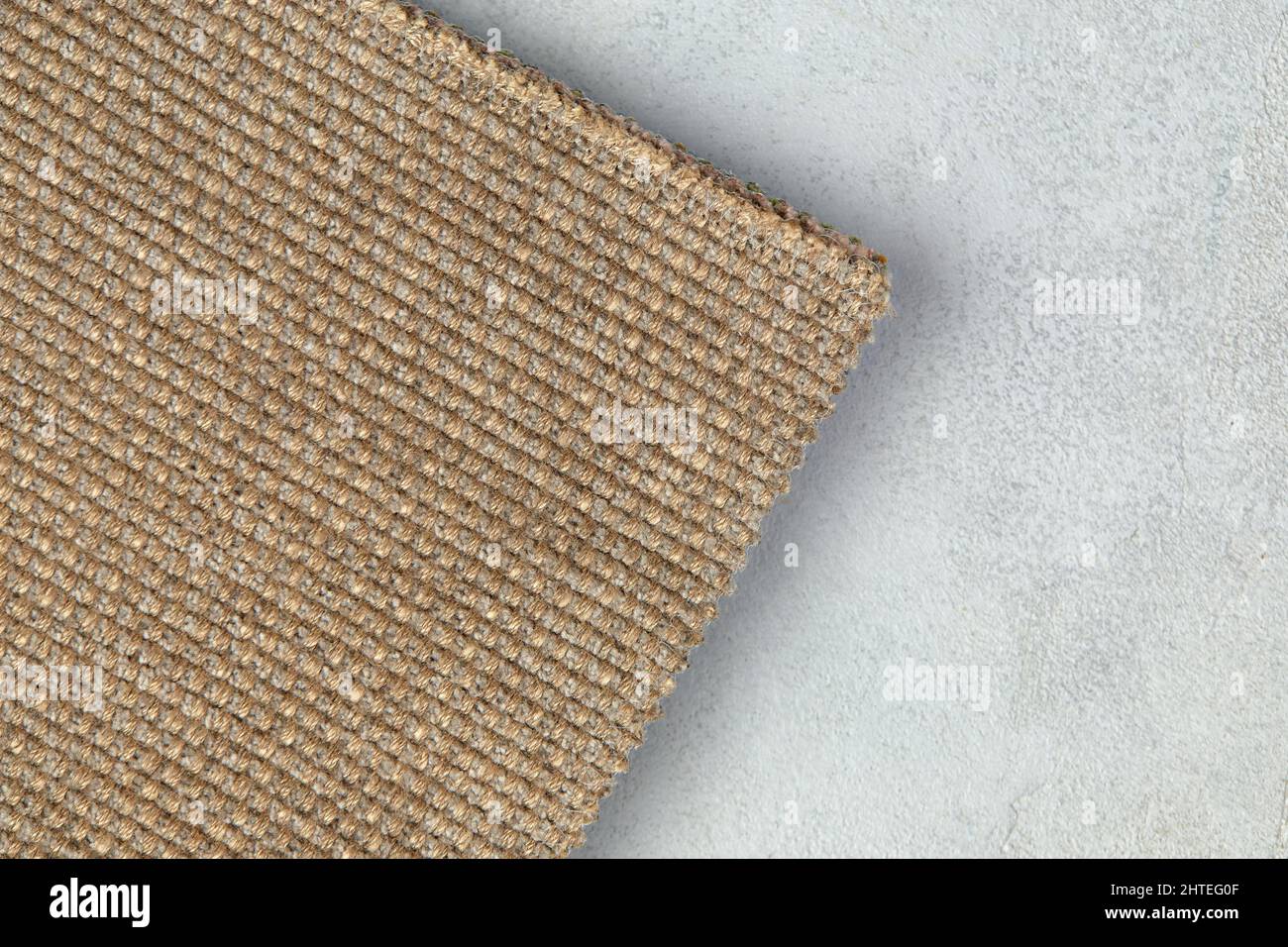 Fabric texture background wallpaper, beige natural shade Stock Photo ...