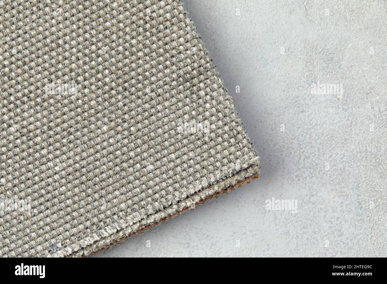 Fabric texture background wallpaper, beige natural shade Stock Photo ...