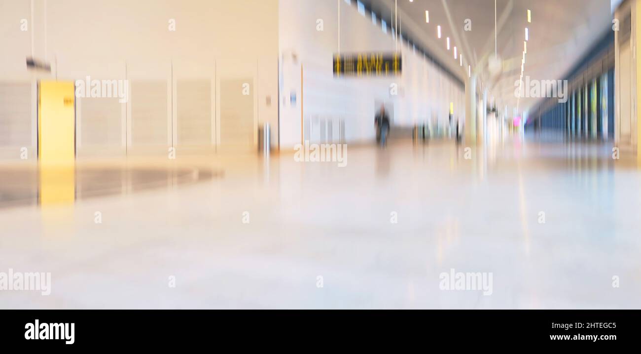 The airport terminal - abstract background. The the airport terminal ...