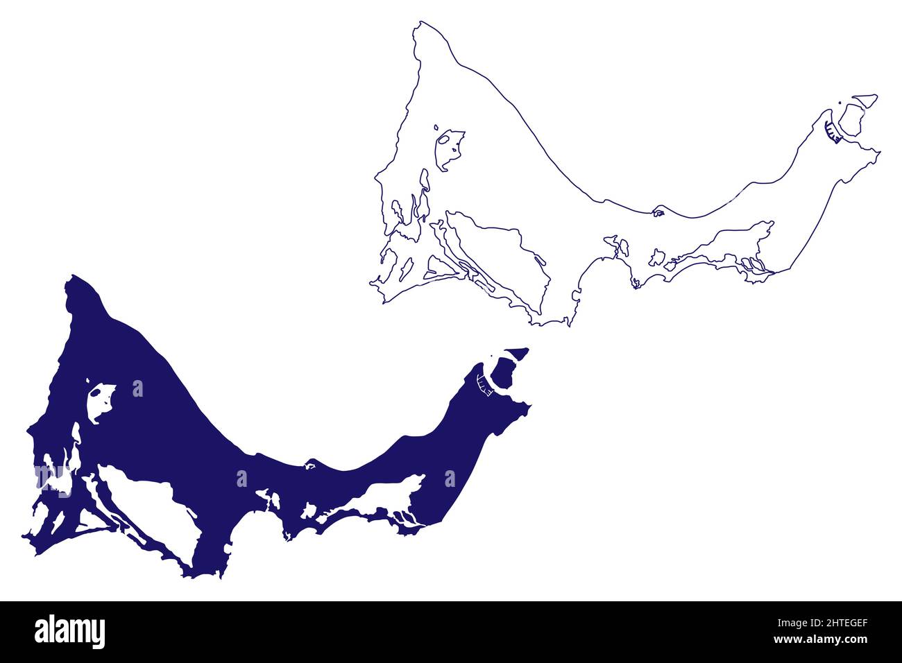 Providenciales island (Turks and Caicos Islands, Cenrtal America ...