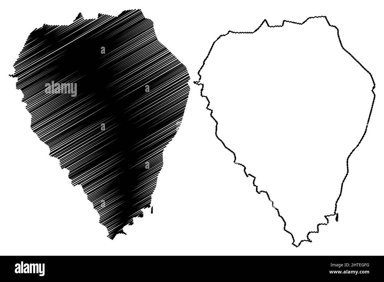 Bear island (Kingdom of Norway, Svalbard archipelago) map vector ...