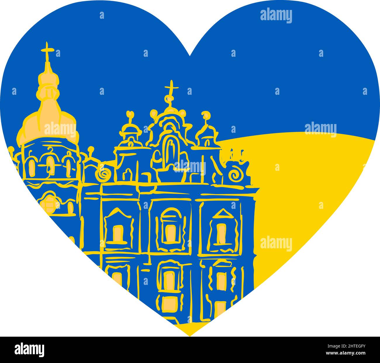 Blue dome white church Cut Out Stock Images & Pictures - Alamy