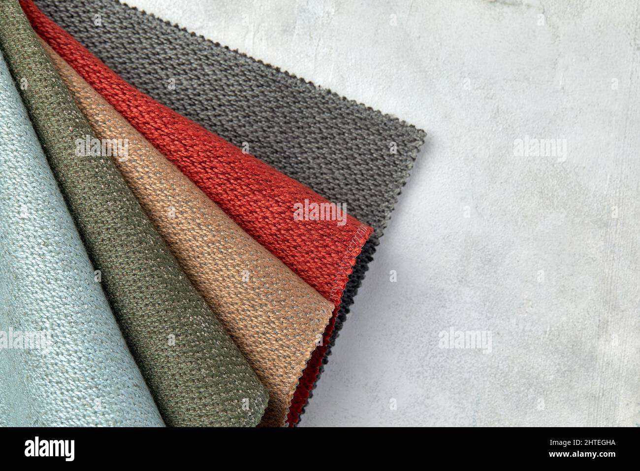 catalog of interior luxury fabric sample chart showing texture of ...