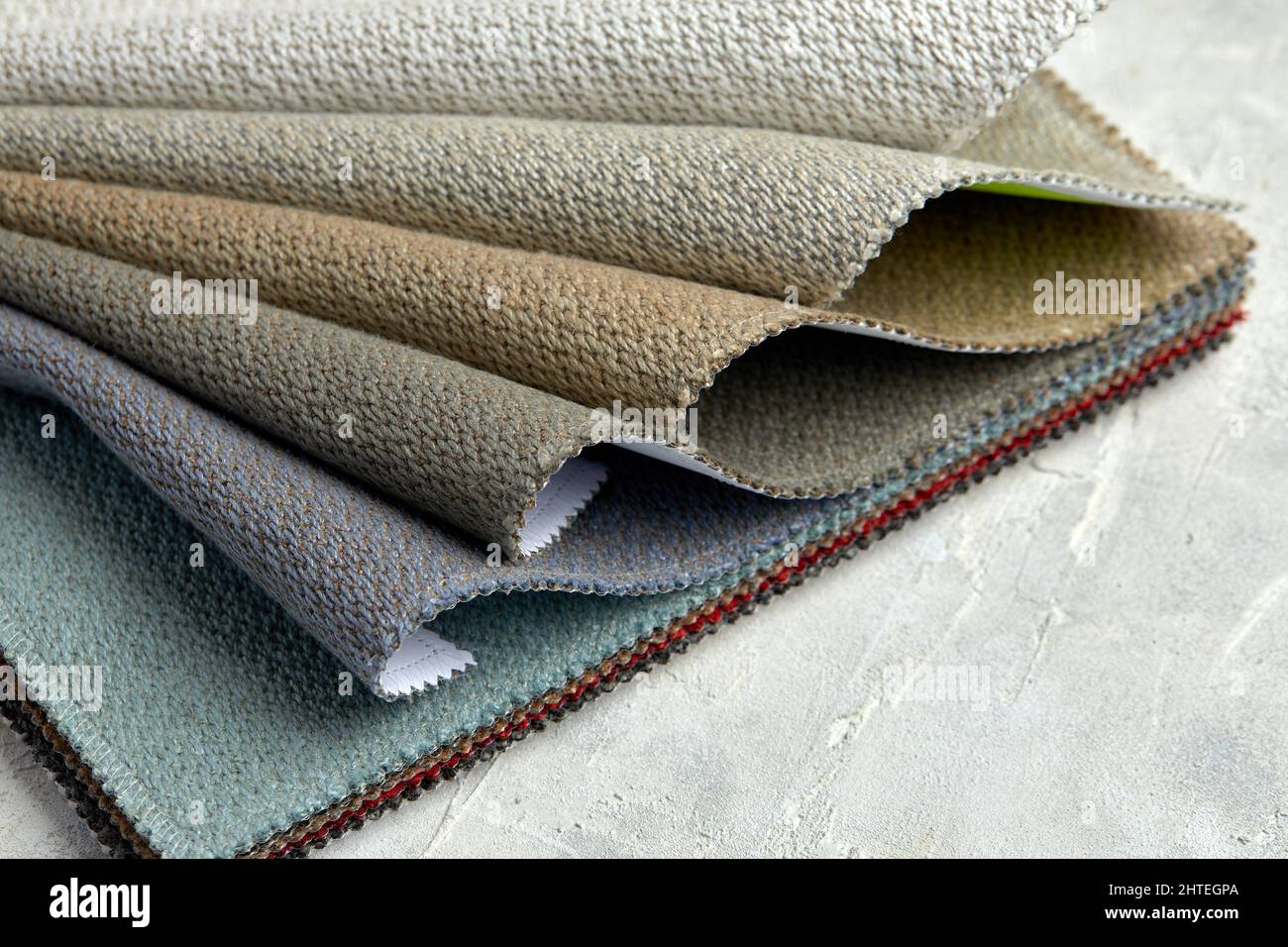 catalog of interior luxury fabric sample chart showing texture of ...