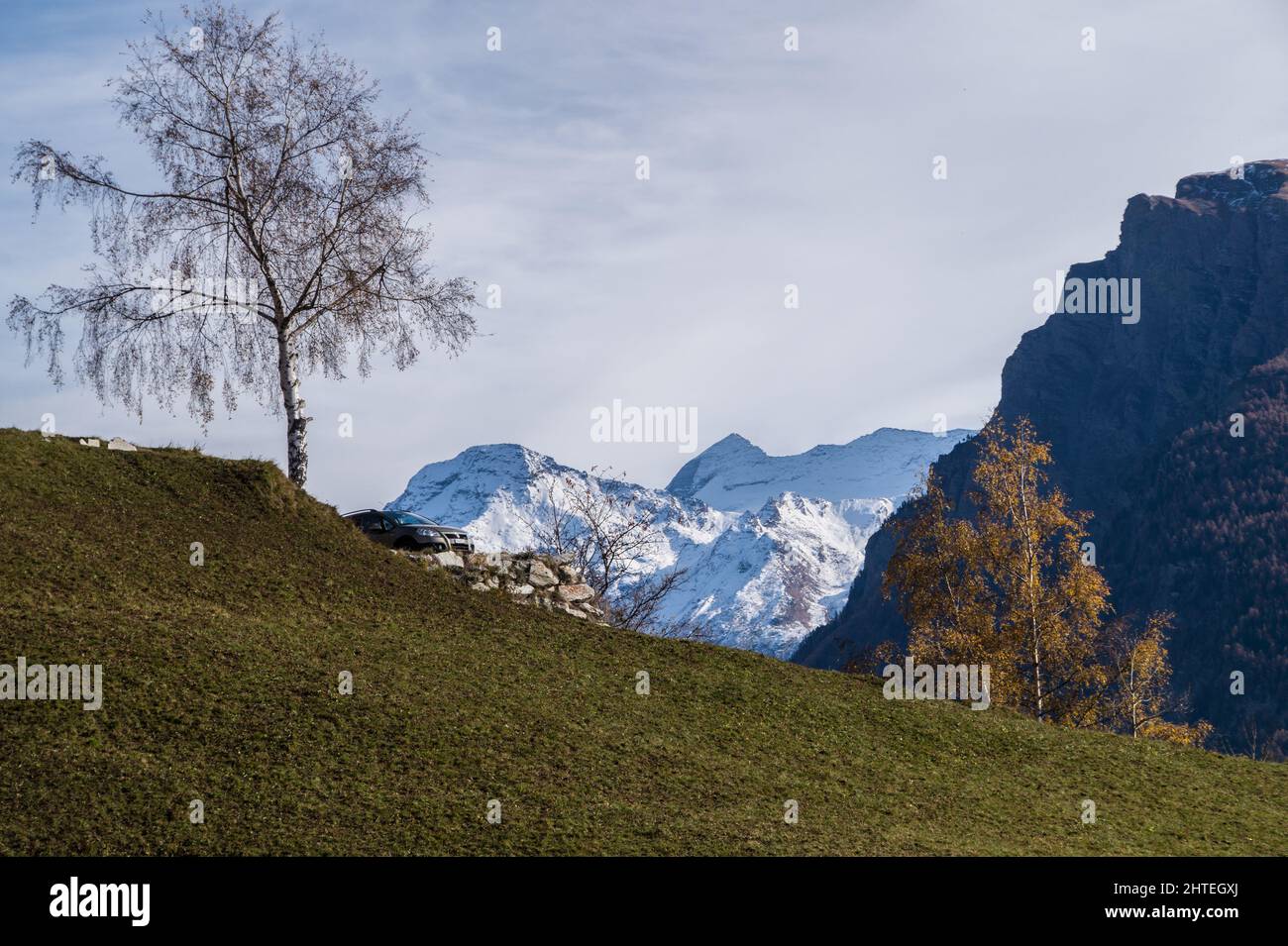 Gorgeous view of mountains in Switzerland Stock Photo - Alamy