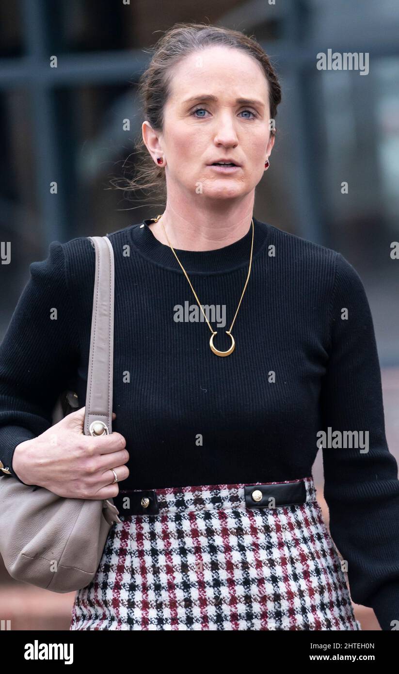 Former primary school teacher Sarah Moulds leaves Lincoln Crown Court ...