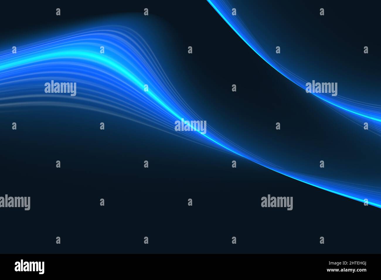 Abstract background with glowing highlights curve Stock Photo - Alamy