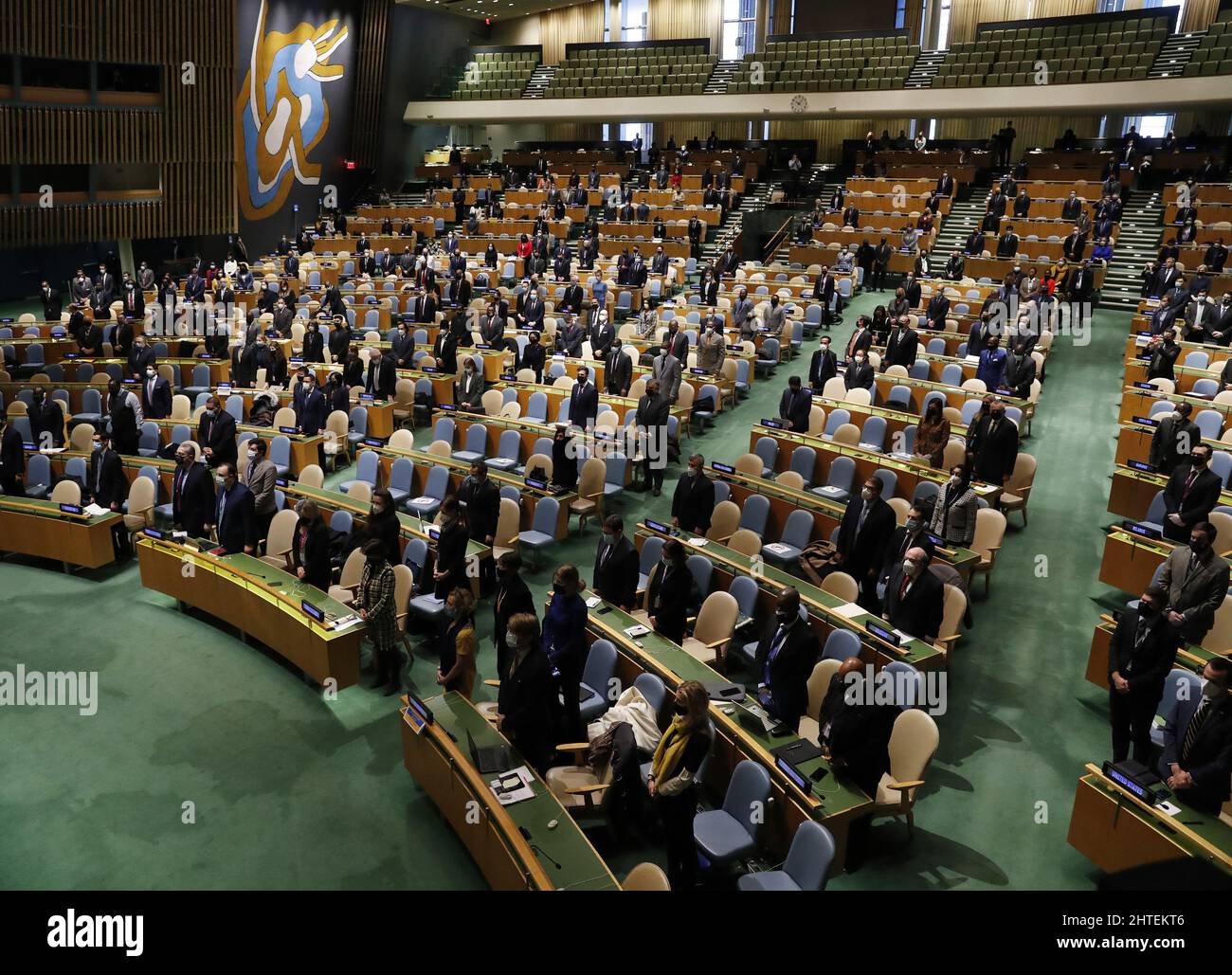 Delegates Stand High Resolution Stock Photography and Images - Alamy