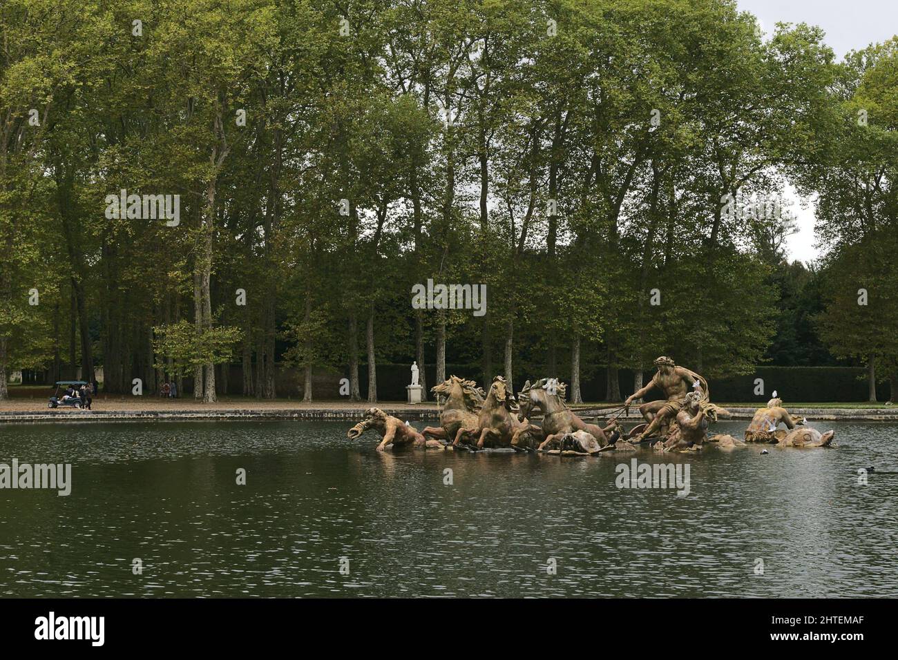 Apollo Fountain in the Gardens of Versailles, Paris, France Stock Photo ...