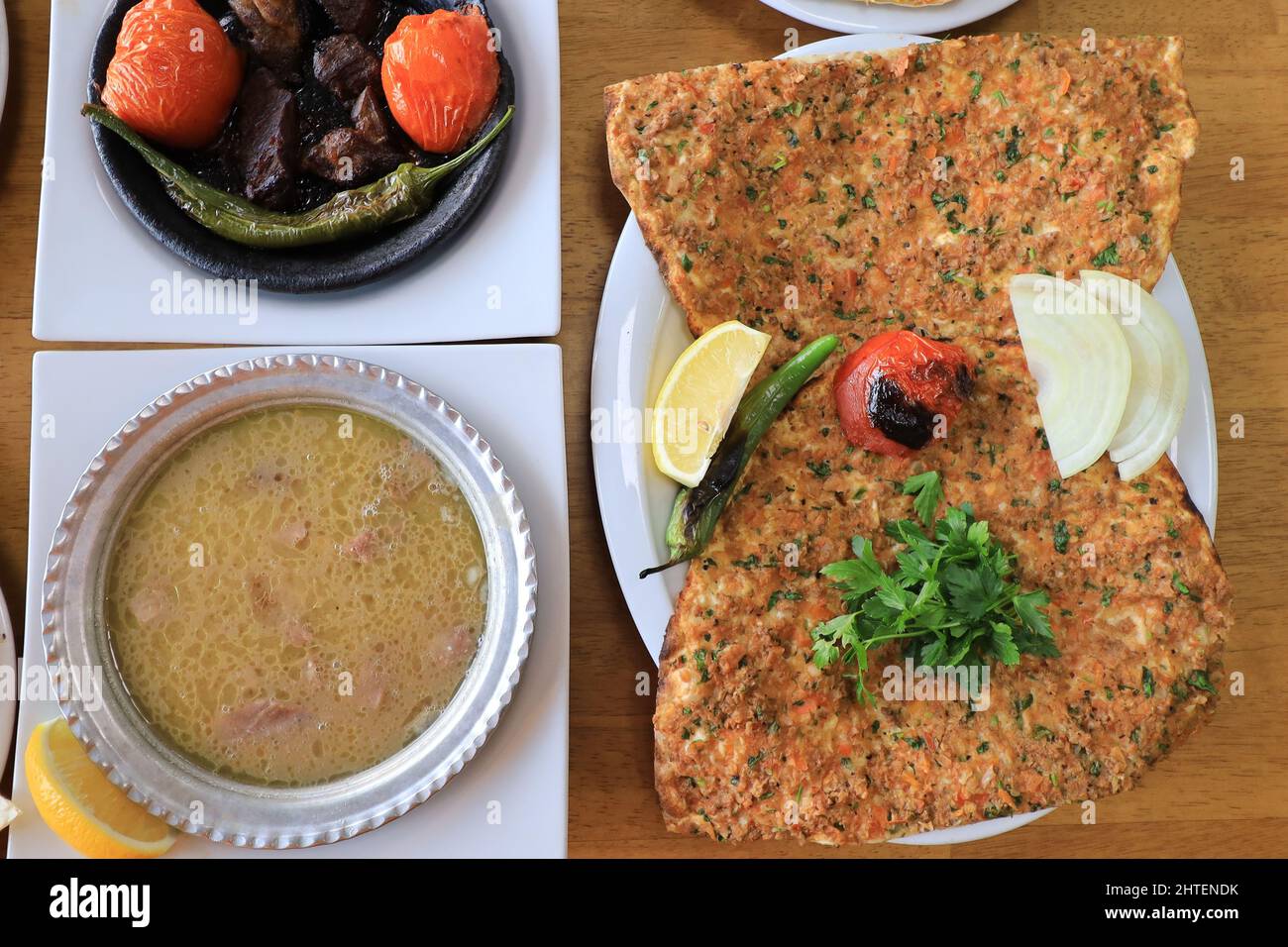traditional turkish food Stock Photo - Alamy