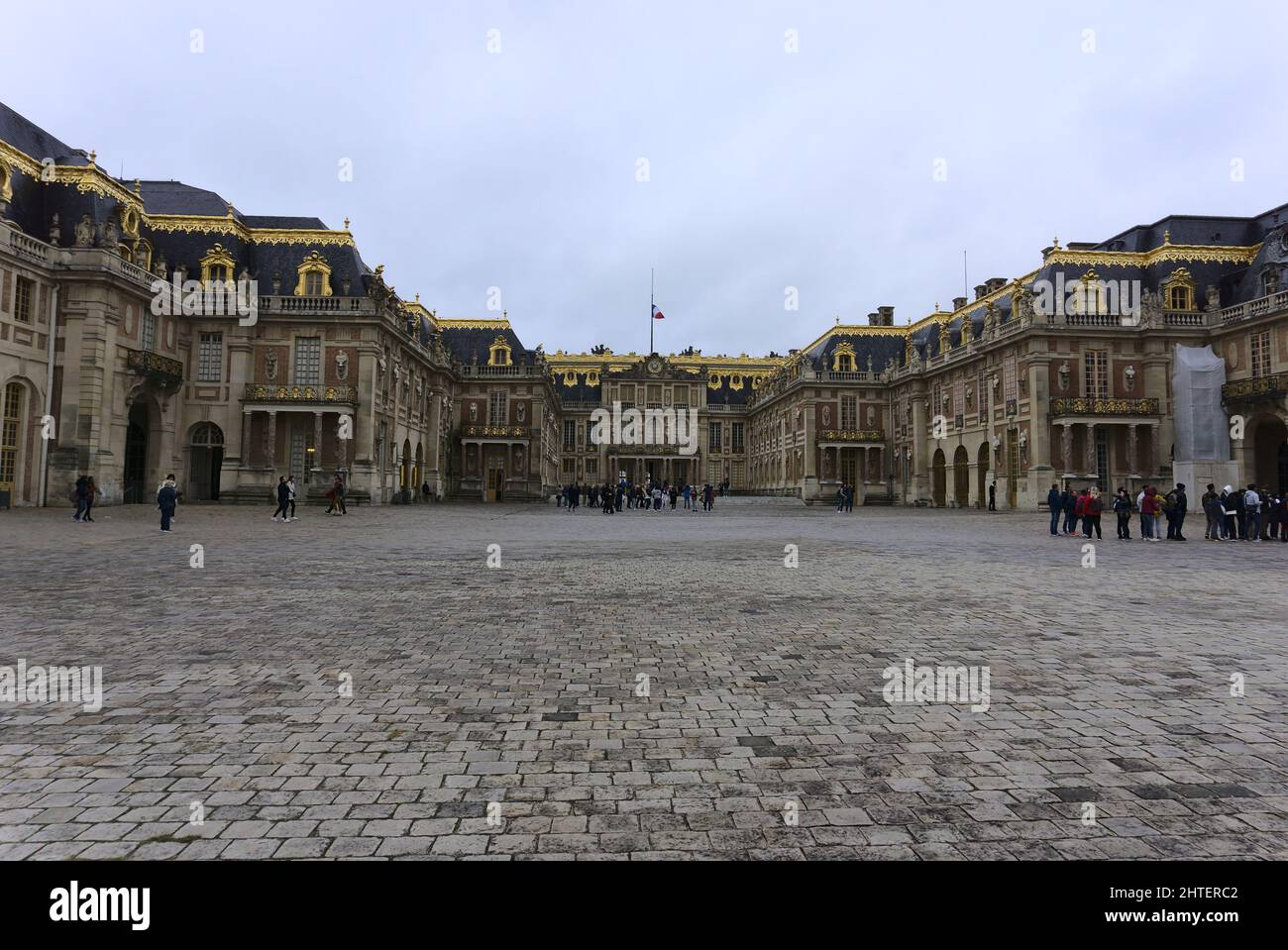 Facade of the Versailles Palace in Paris, France Stock Photo - Alamy