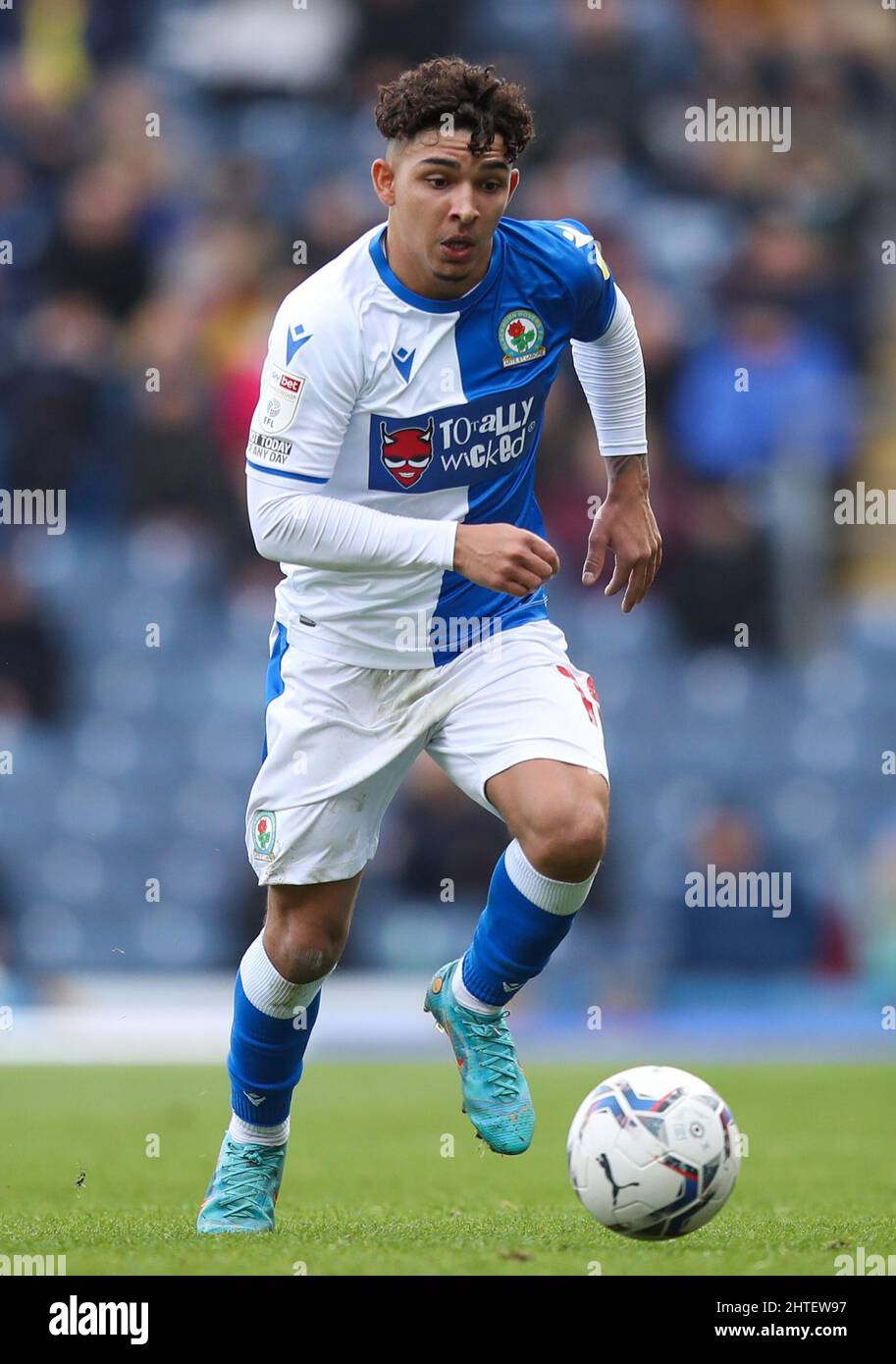 Blackburn Rovers' Tyrhys Dolan during the Sky Bet Championship match at ...