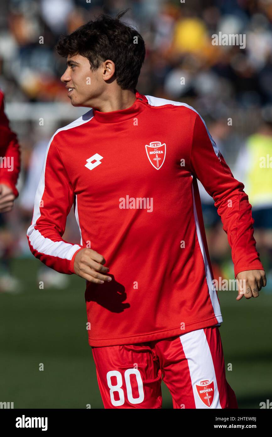 Samuele Vignato during the Serie B match between Monza and Lecce at U ...